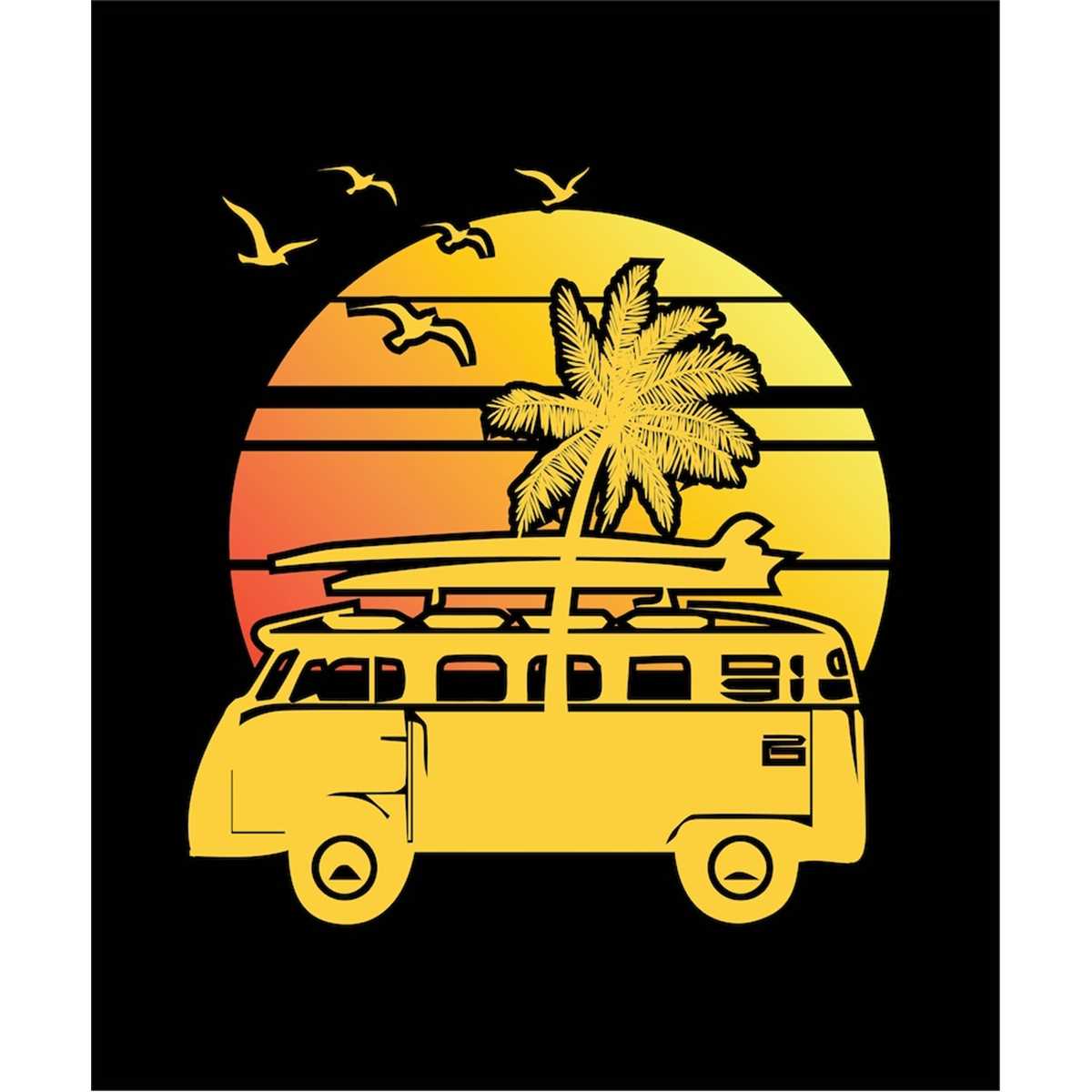 QualityPerfectionUS Digital Download - Summer Surf Van - SVG - Inspire ...