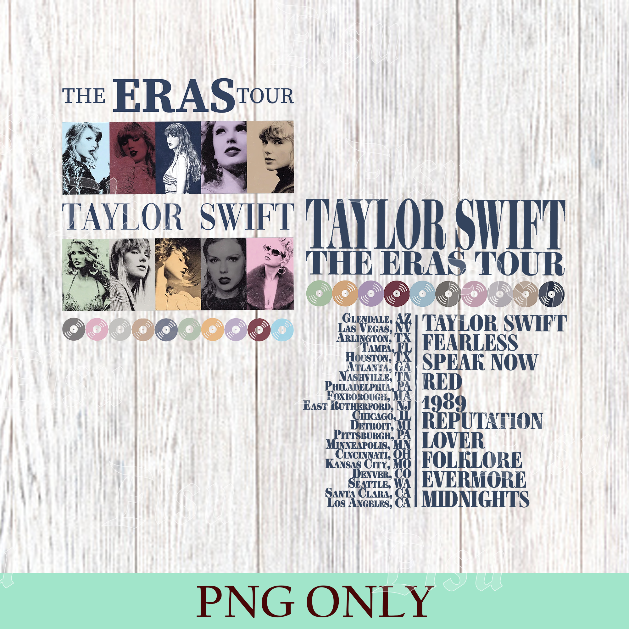 The Eras Tour 2023 PNG, Taylor Front PNG, Eras Tour Outfit P | Inspire ...