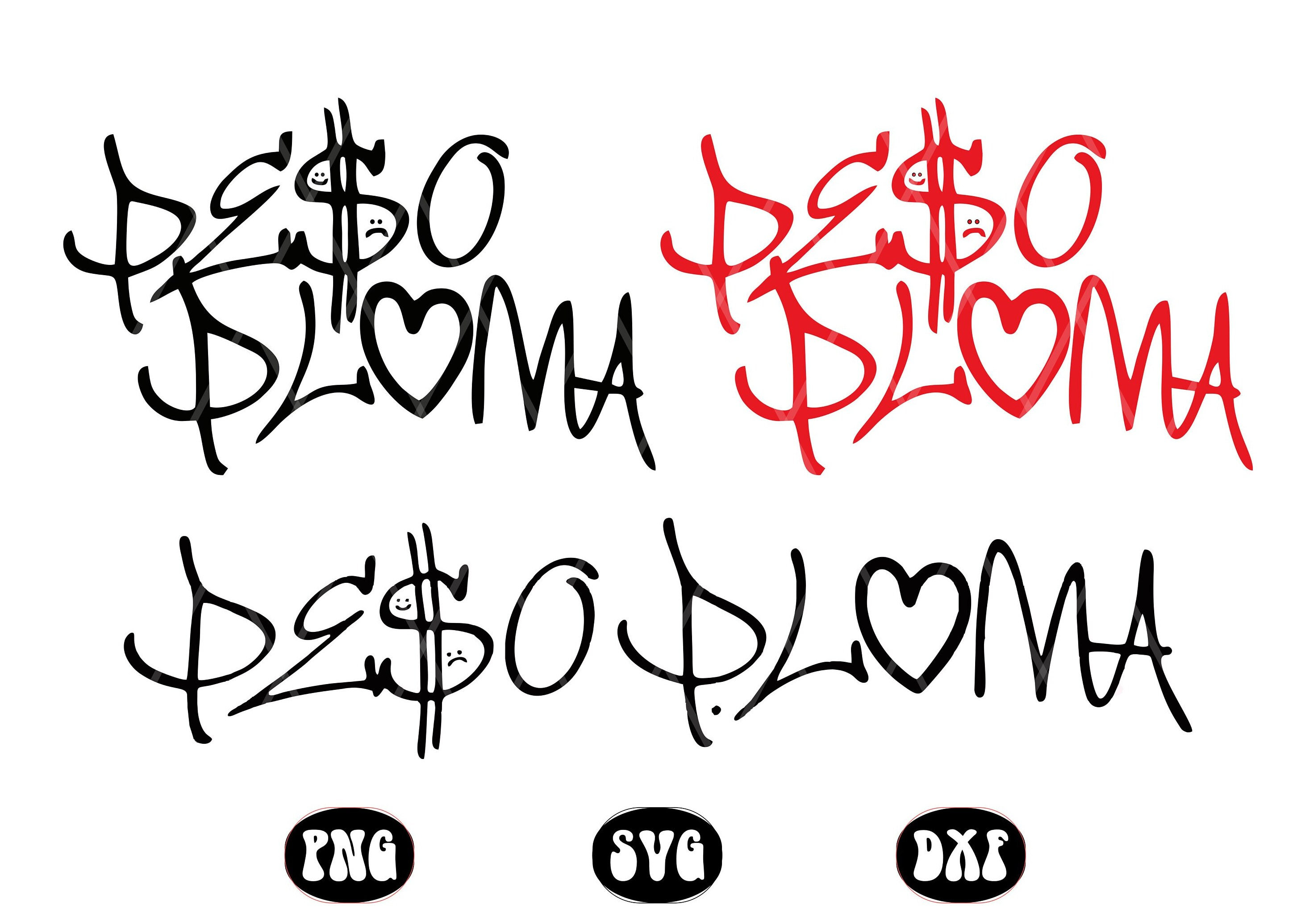 Peso Pluma Bundle SVG, Cutting File, Digital Clipart, Great - Inspire ...