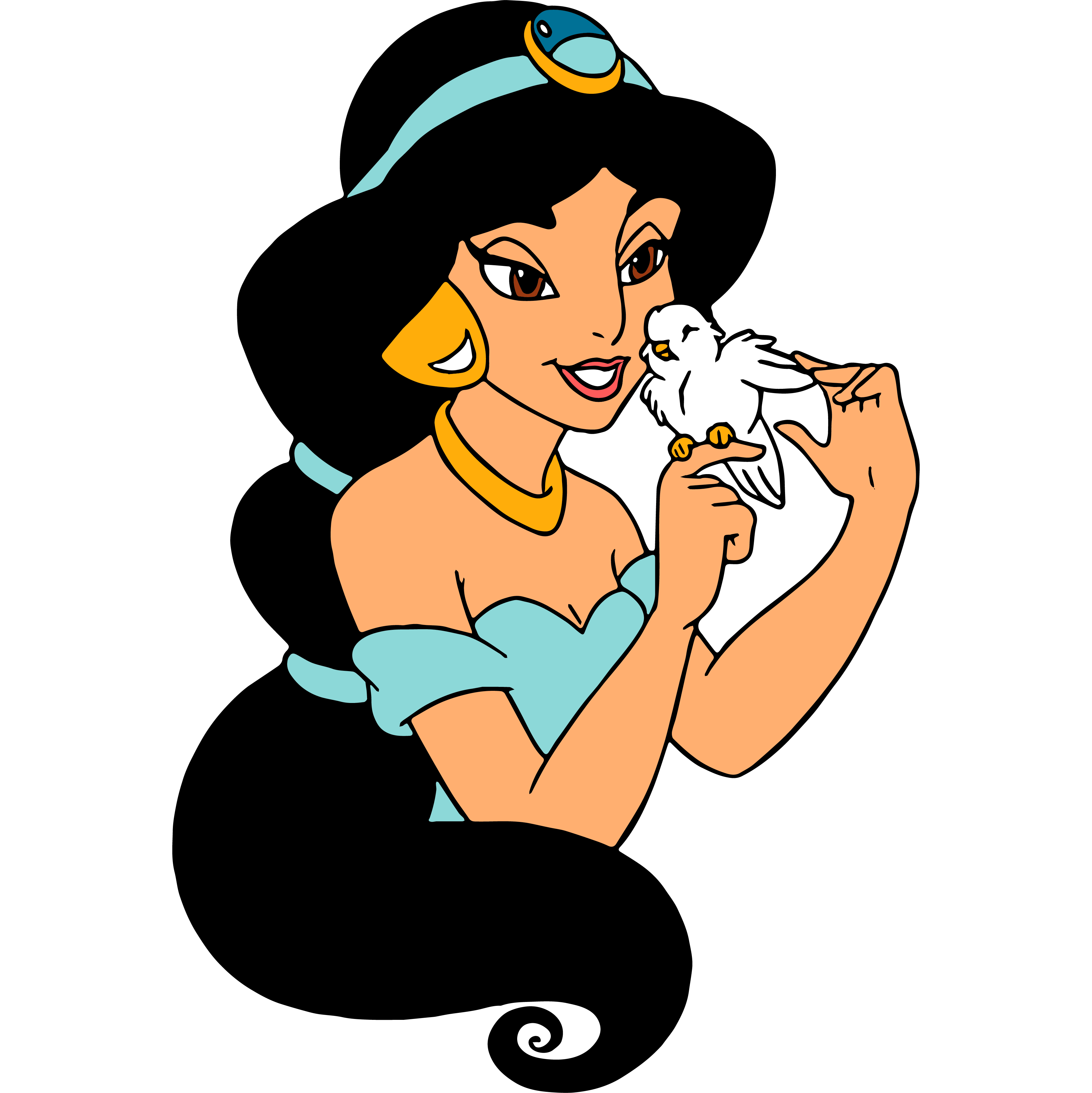 Aladdin Svg Aladdin Clipart Jasmine Svg Princess Clipart Inspire