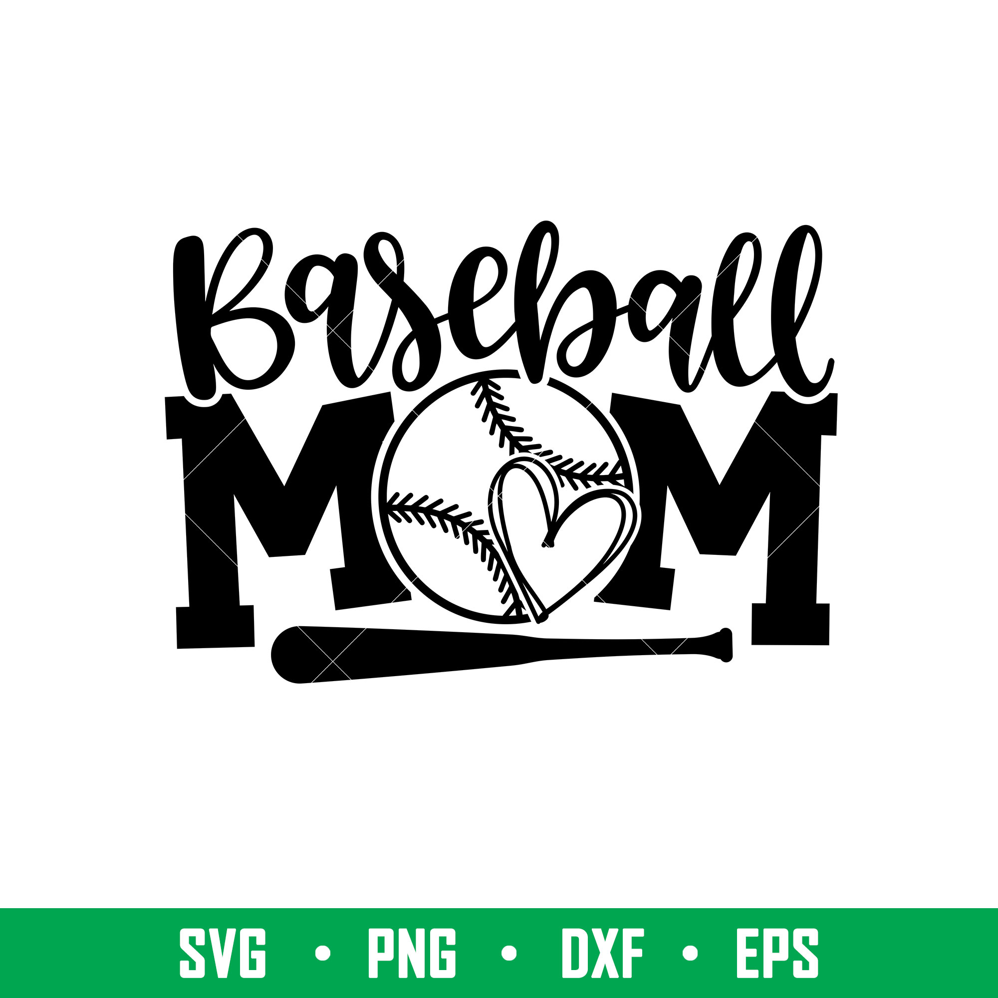 Baseball Mom, Baseball Mom Svg, Mom Life Svg, Mothers Day Sv - Inspire ...