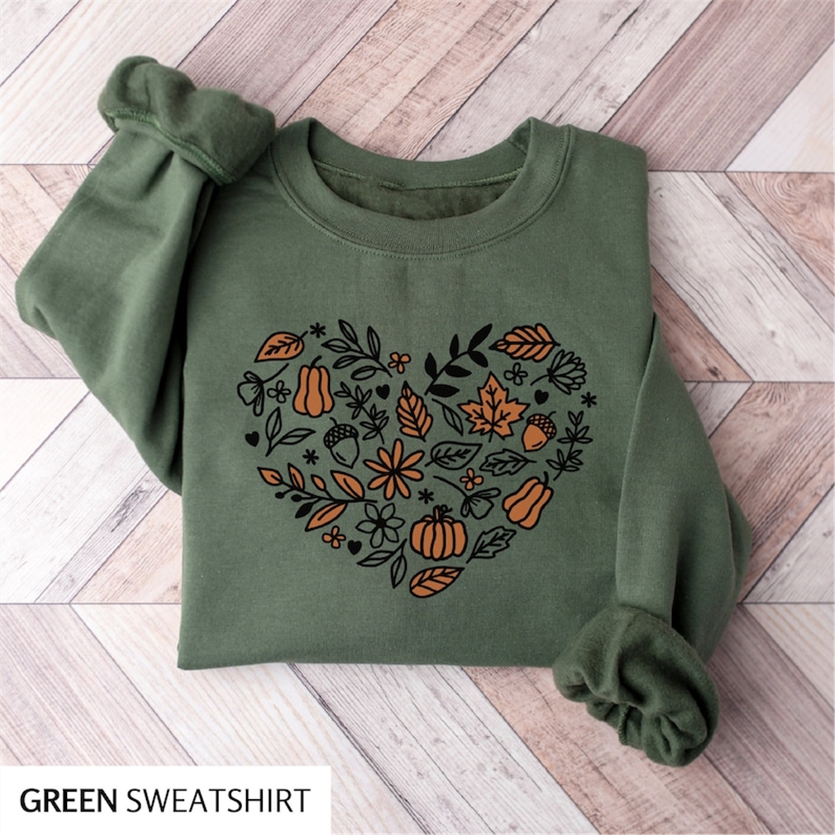 Cottagecore Fall Sweatshirt for Women, Vintage Thanksgiving | Inspire ...