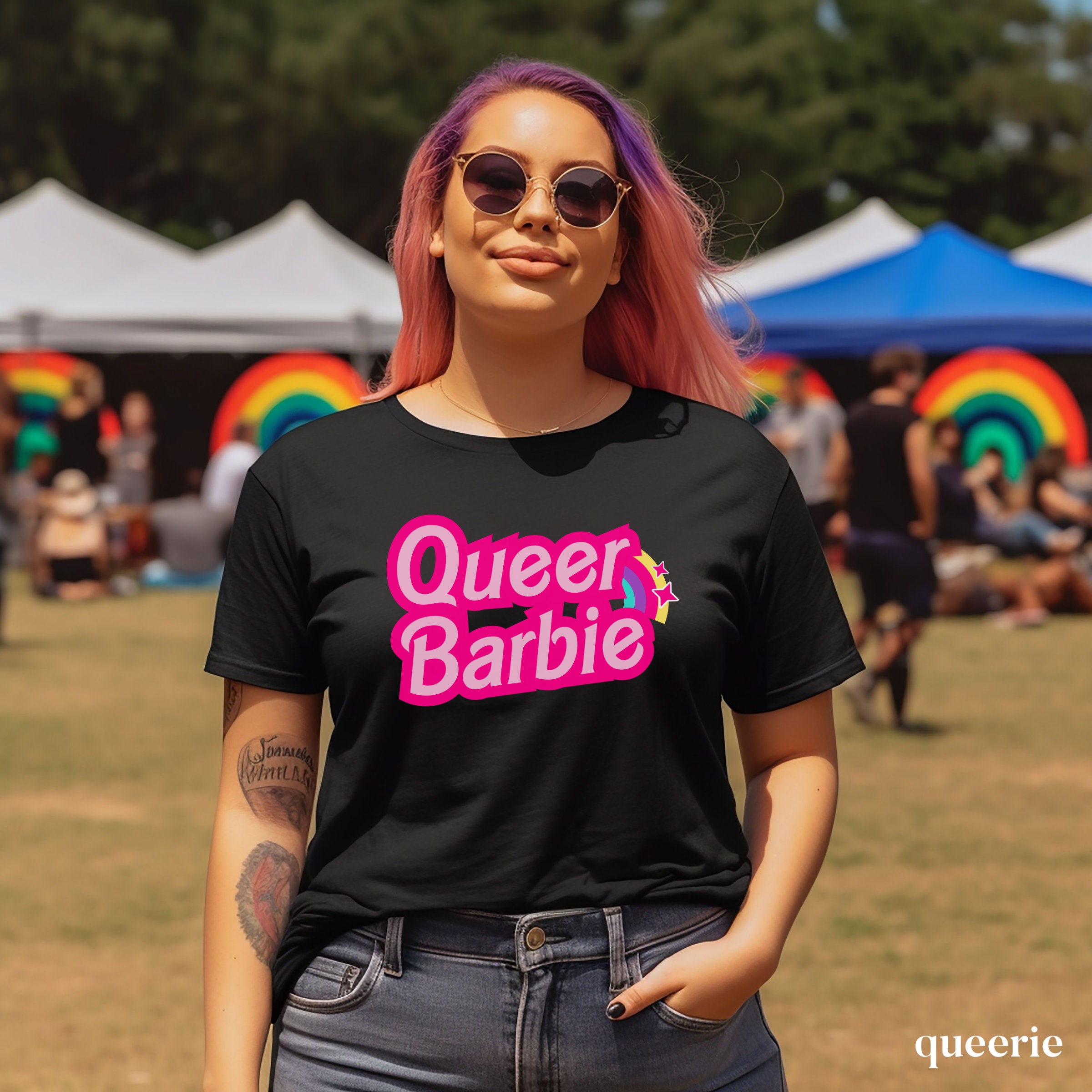 Queer Barbie Shirt | LGBTQ Barbie | Barbie Era | Queer Barbi | Inspire ...