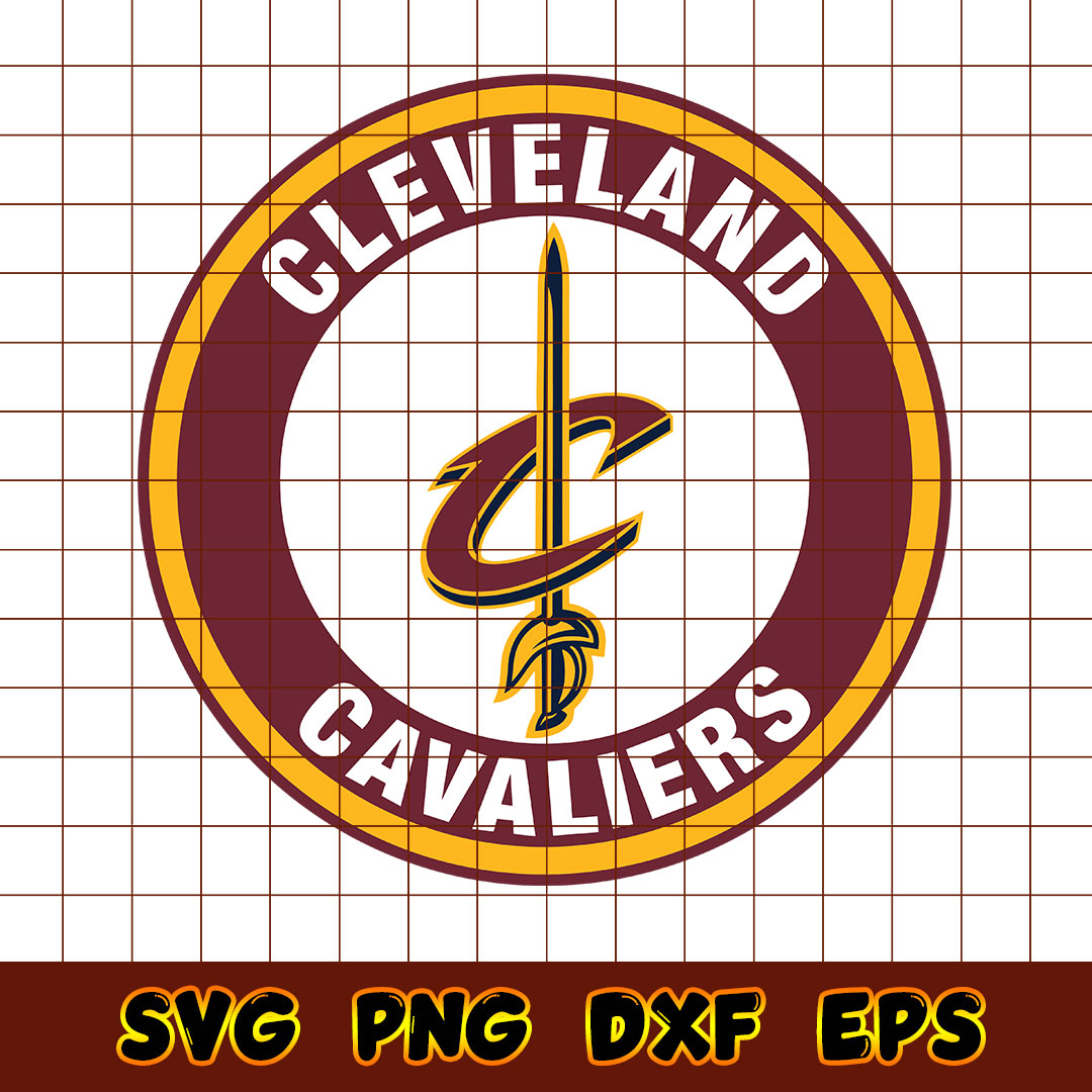 Cleveland Cavaliers NBA Team Logo Svg, NBA Svg, NBA Logo Svg | Inspire ...