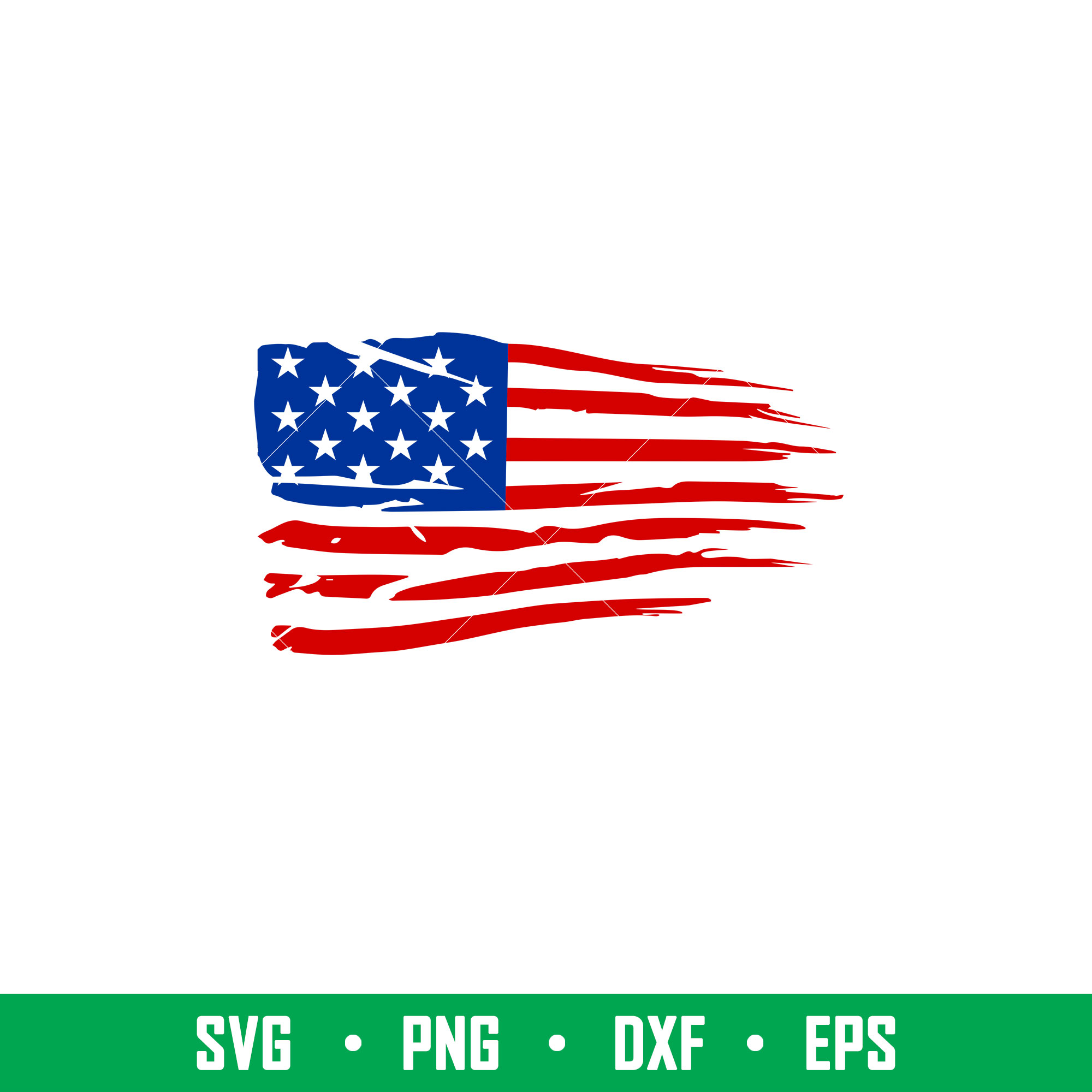 Distressed American Flag, Distressed American Flag Svg, 4th | Inspire ...