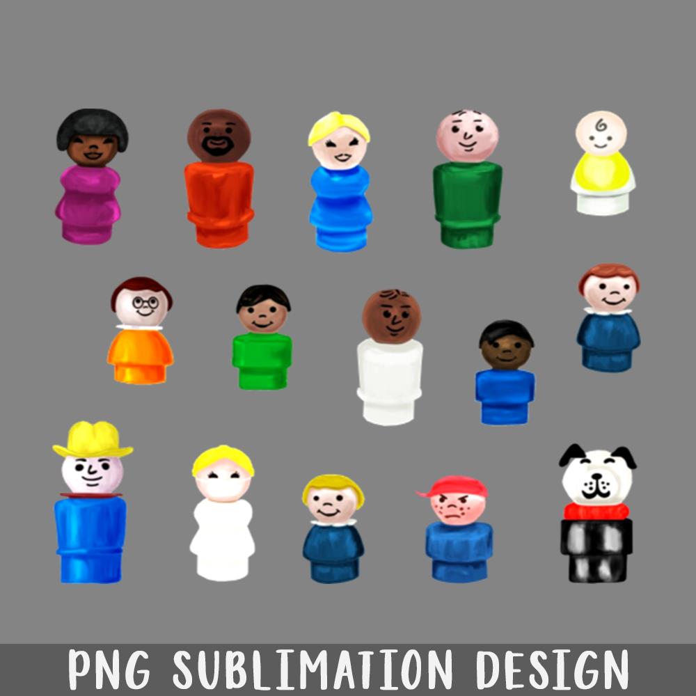 Little Round People PNG Download | Inspire Uplift