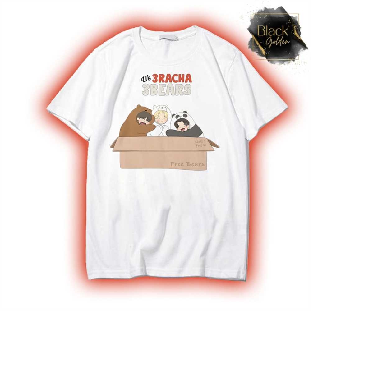 We 3racha 3bears Shirt, Sriracha Tee, Stray Kids 3racha Shir | Inspire ...