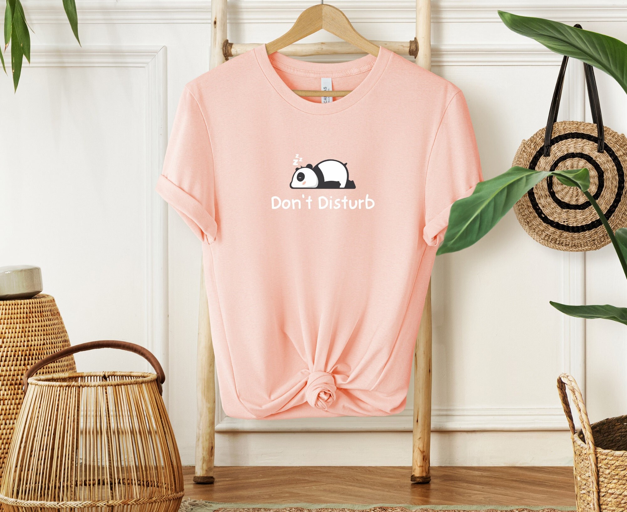 Dont Disturb Panda Shirt, Panda Shirt, Dont Disturb Shirt, D | Inspire ...