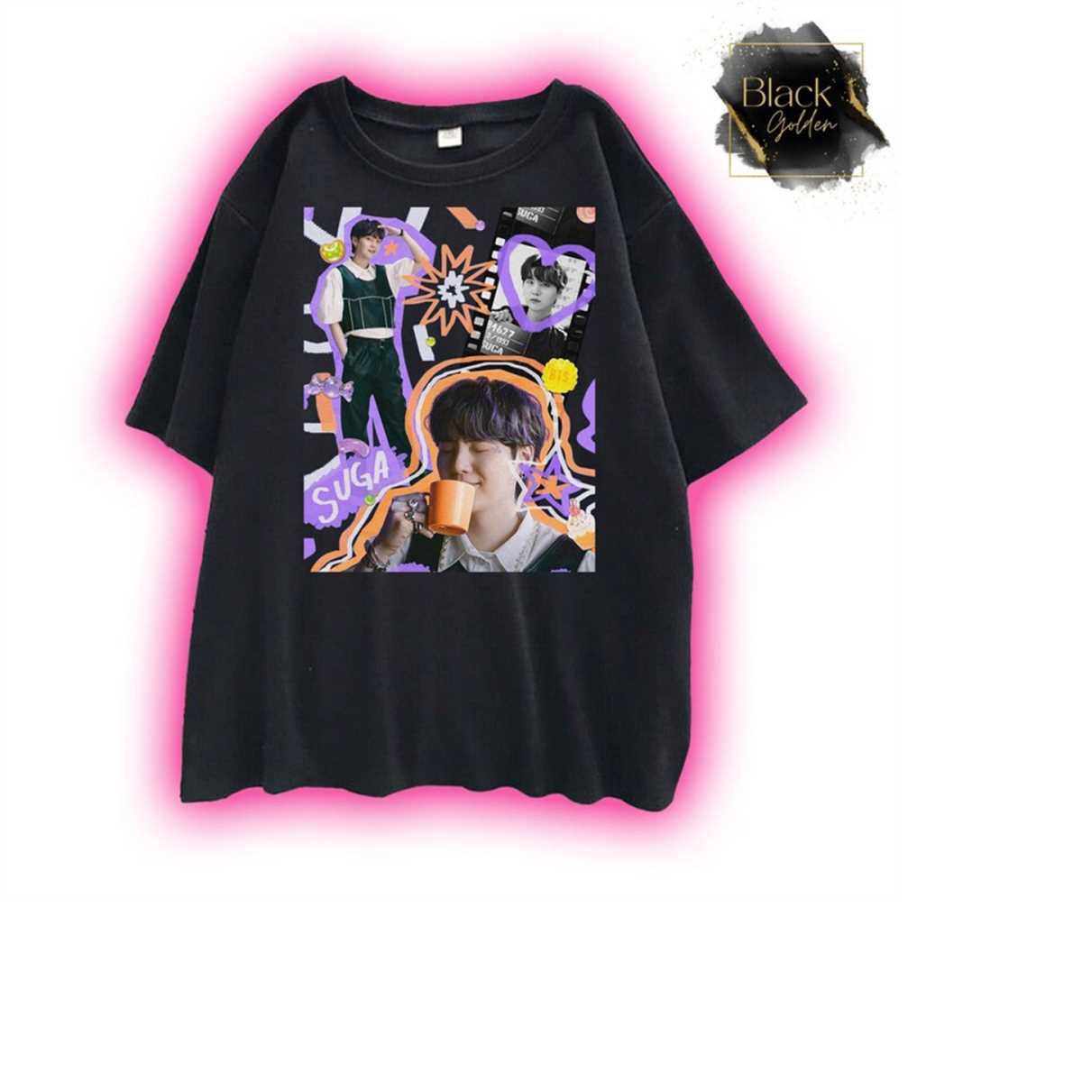 Suga Aesthetic Shirt, Yoongi Shirt,Suga Fan Gift,AgustD Conc | Inspire ...