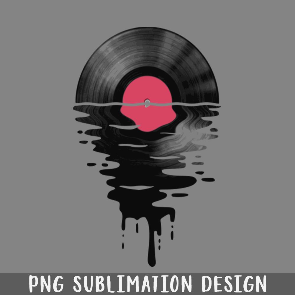 Vinyl Sunset PNG Download | Inspire Uplift