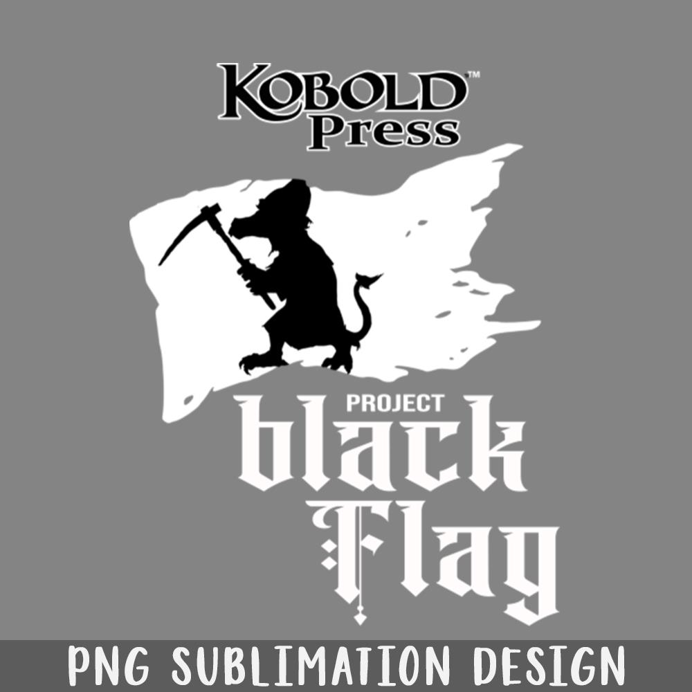 Kobold Press Black Flag PNG Download | Inspire Uplift