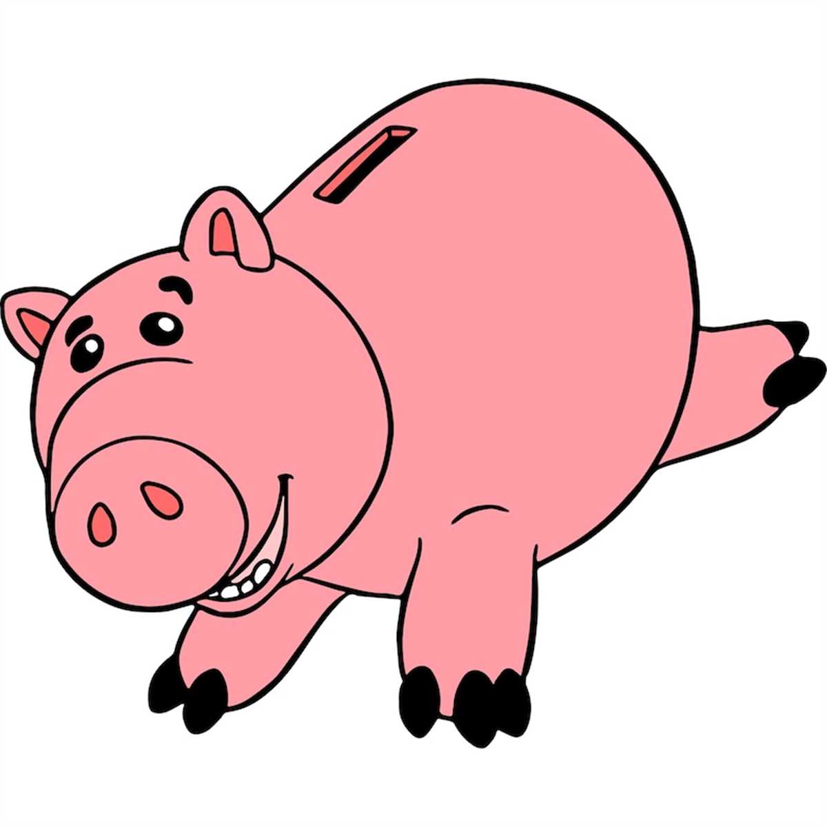 QualityPerfectionUS Digital Download - Toy Story Hamm - PNG, - Inspire ...