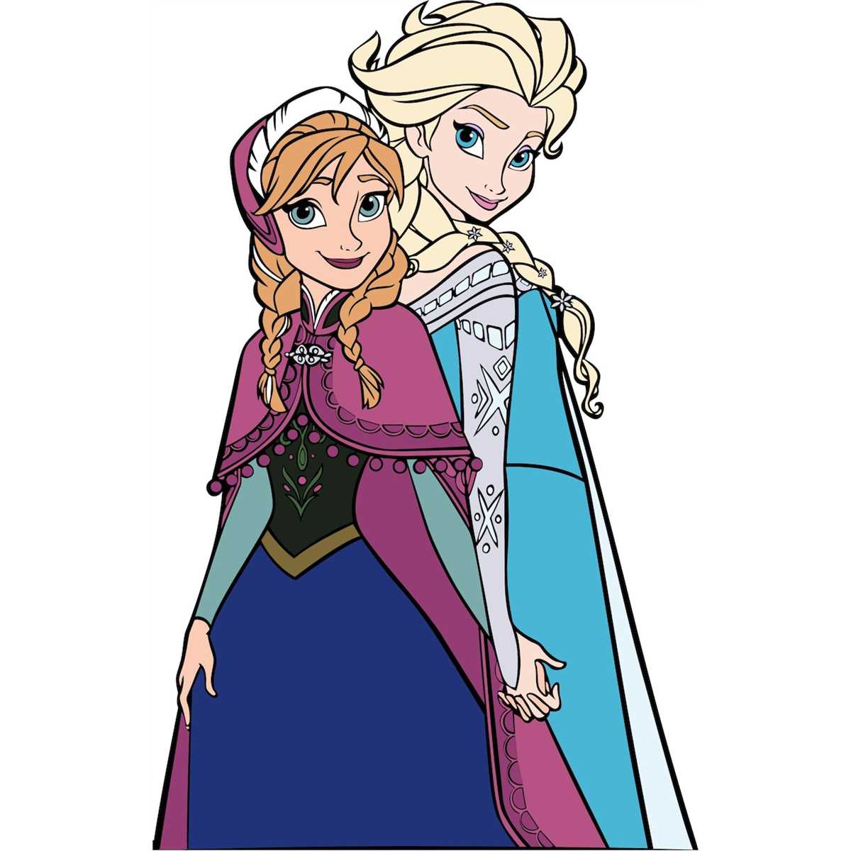 QualityPerfectionUS Digital Download - Elsa & Anna Frozen - - Inspire ...