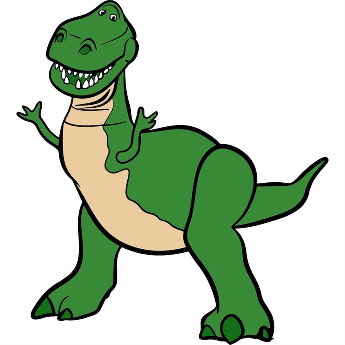 QualityPerfectionUS Digital Download - Toy Story Rex - PNG, - Inspire ...