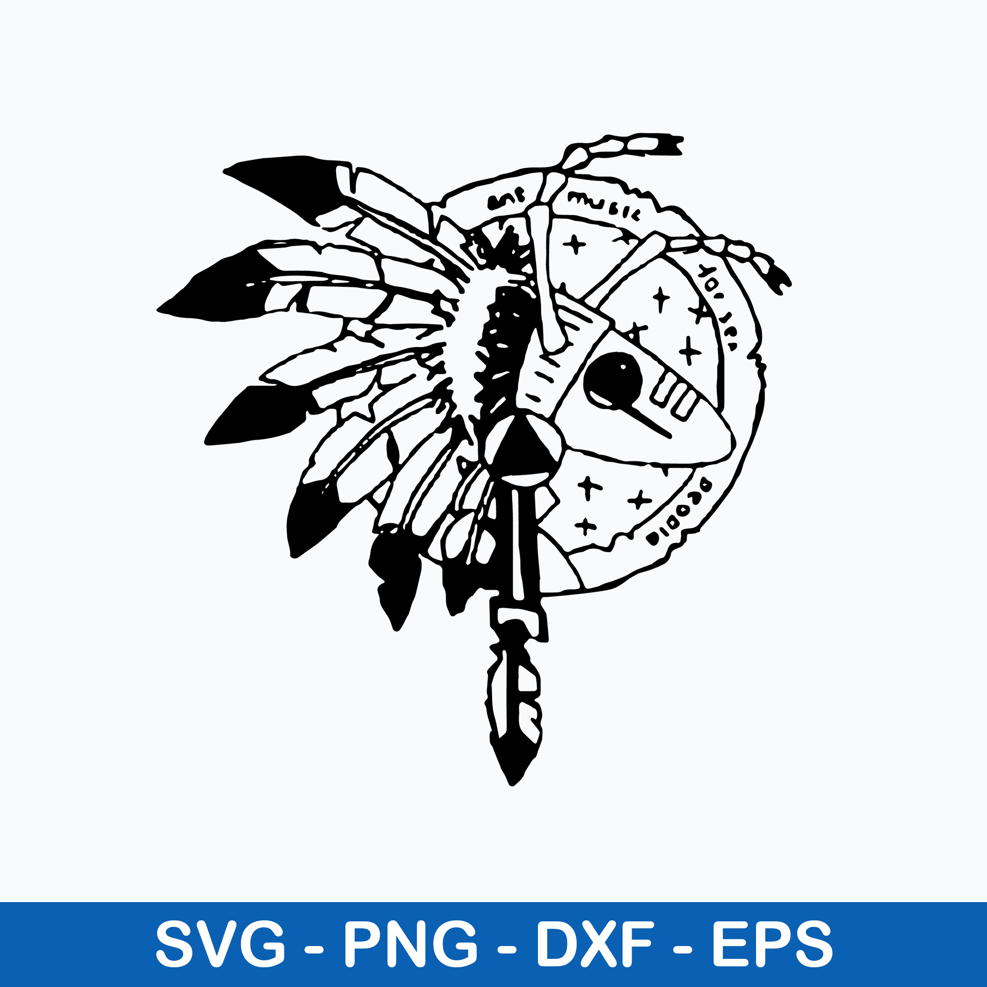 Adam Ant Warrior Svg, Ats Warrior Logo Svg, Png Dxf Eps Digi - Inspire ...