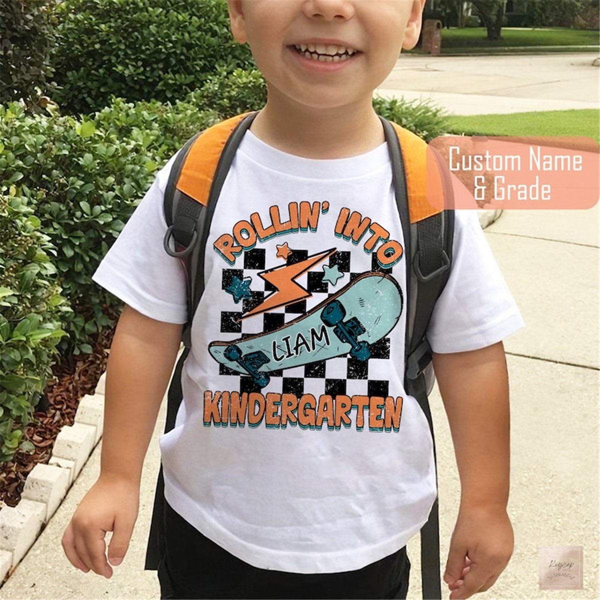 Custom Kids First Day of Kindergarten Shirt, Boy Kindergarte - Inspire ...
