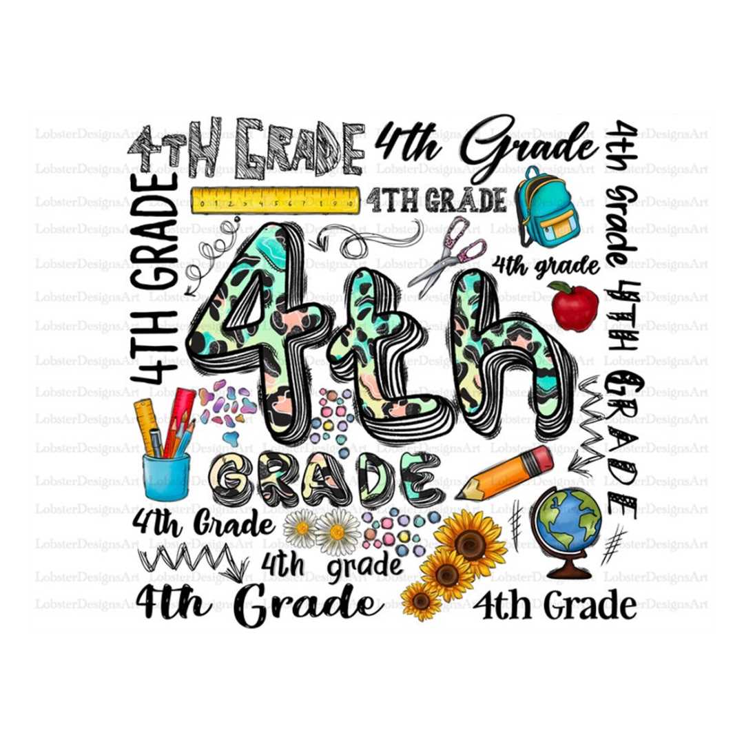 4th Grade Png File, Western, 4th Grade Png, Teacher Png, 4th | Inspire ...
