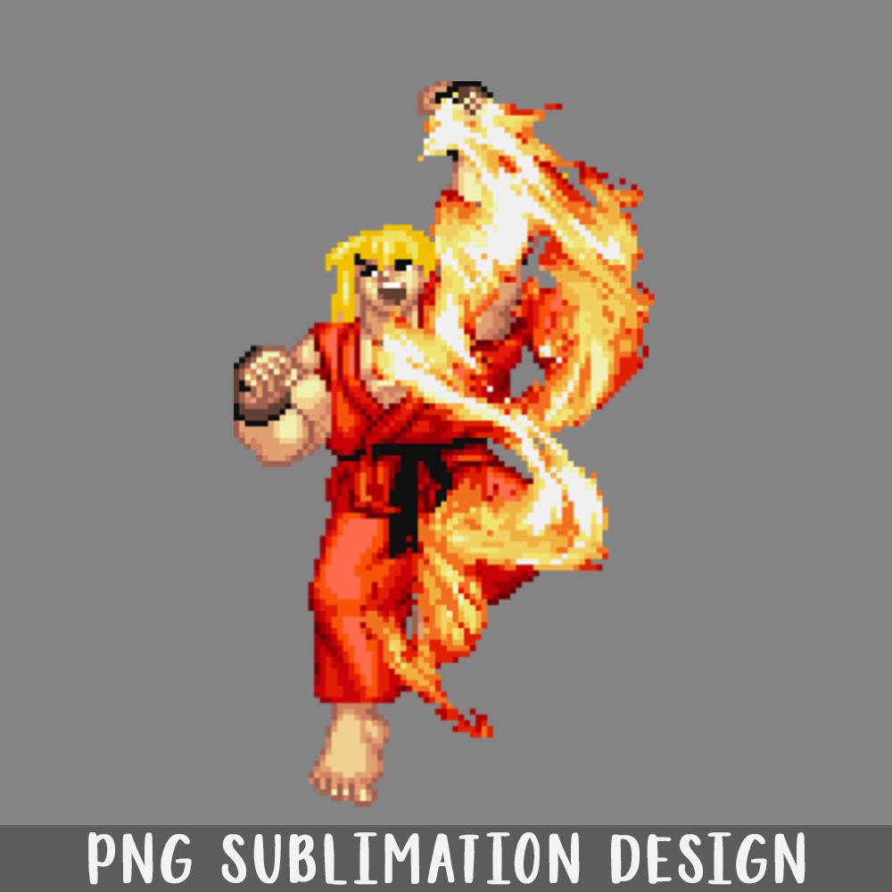 Ken Shoryuken PNG Download | Inspire Uplift