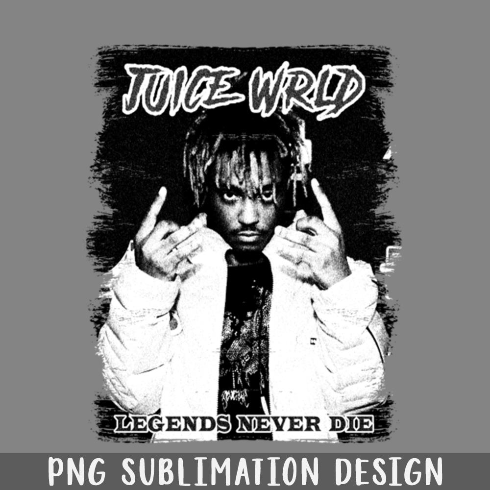 Juice Wrld Red Legends Never Die PNG Download | Inspire Uplift