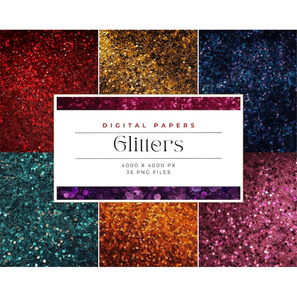 Glitters Background, paper glitter clipart scrapbooking prin | Inspire ...