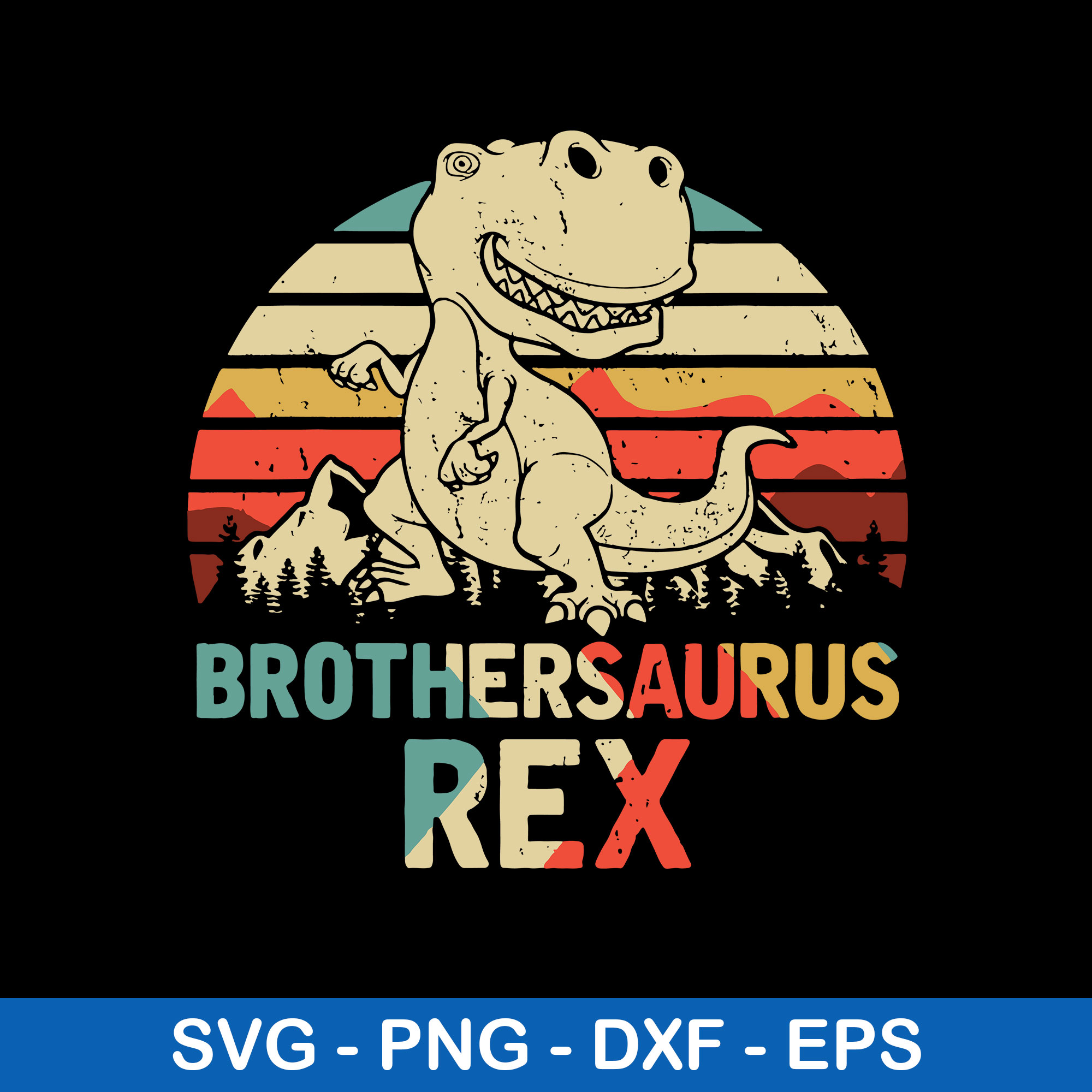 Brothersaurus Rex Svg, Brothersaurus Svg, Dinosaur Svg, Png | Inspire ...