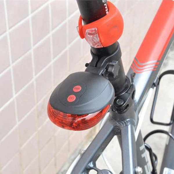 Laser Bike Rear Light For Night Safety - Inspire Uplift