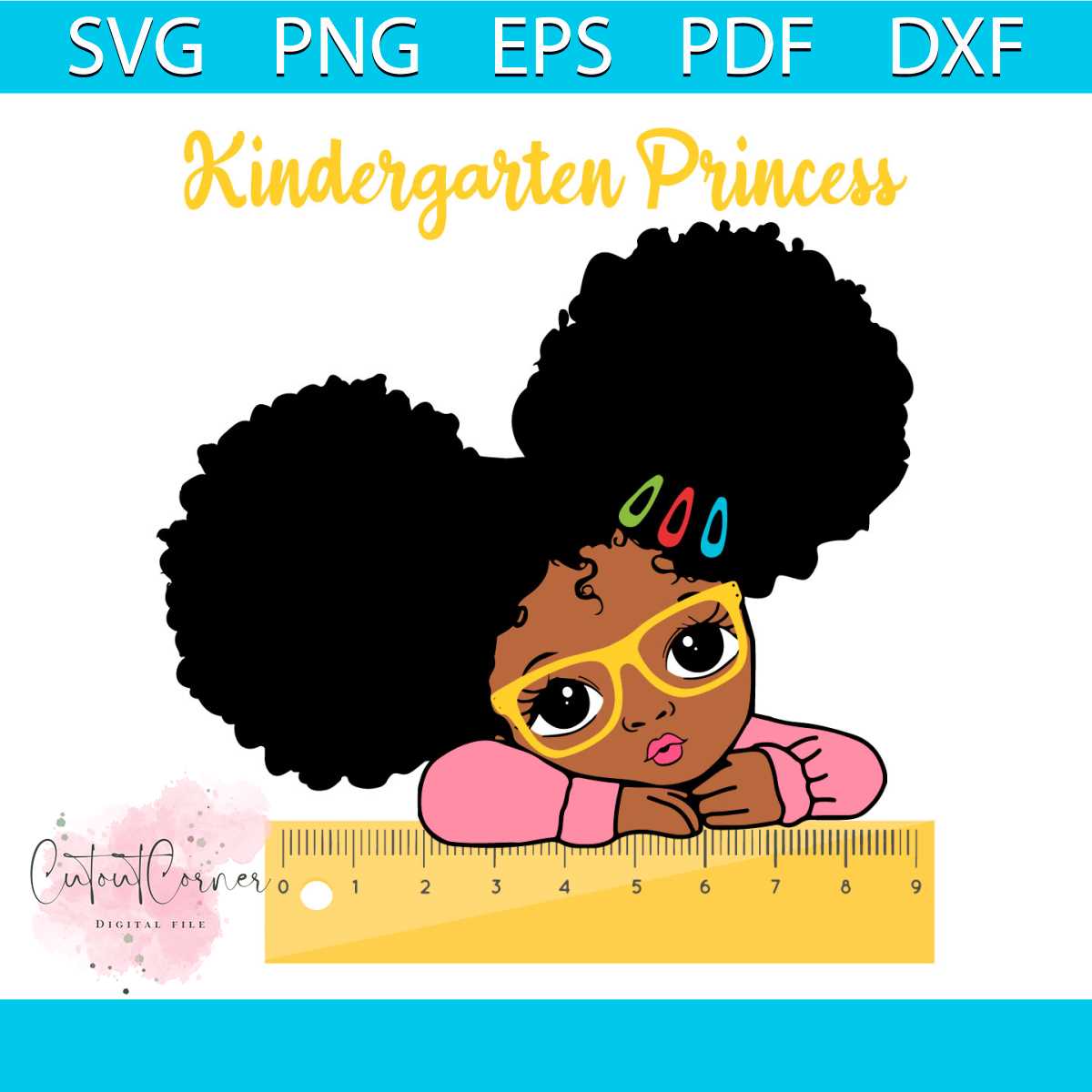 Kindergarten Princess svg, Little Girl svg,Ruler svg, Back T - Inspire ...