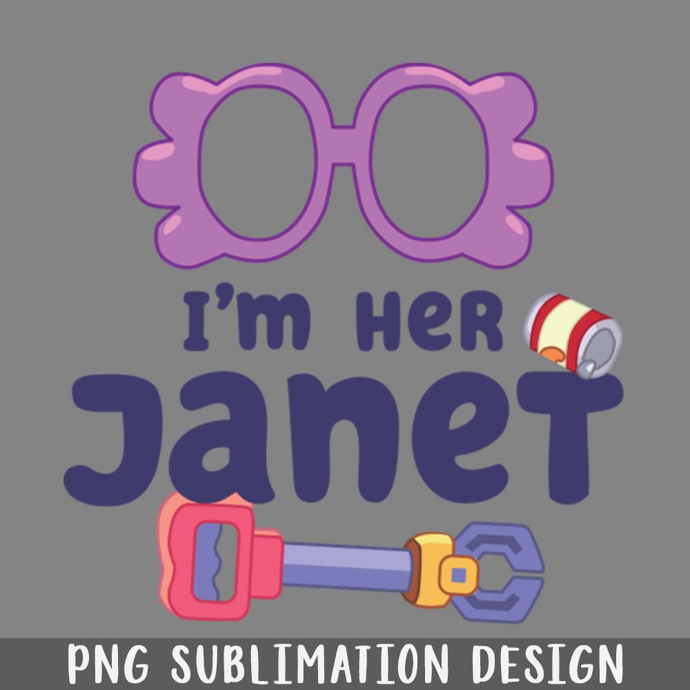 Im Her Janet PNG Download | Inspire Uplift
