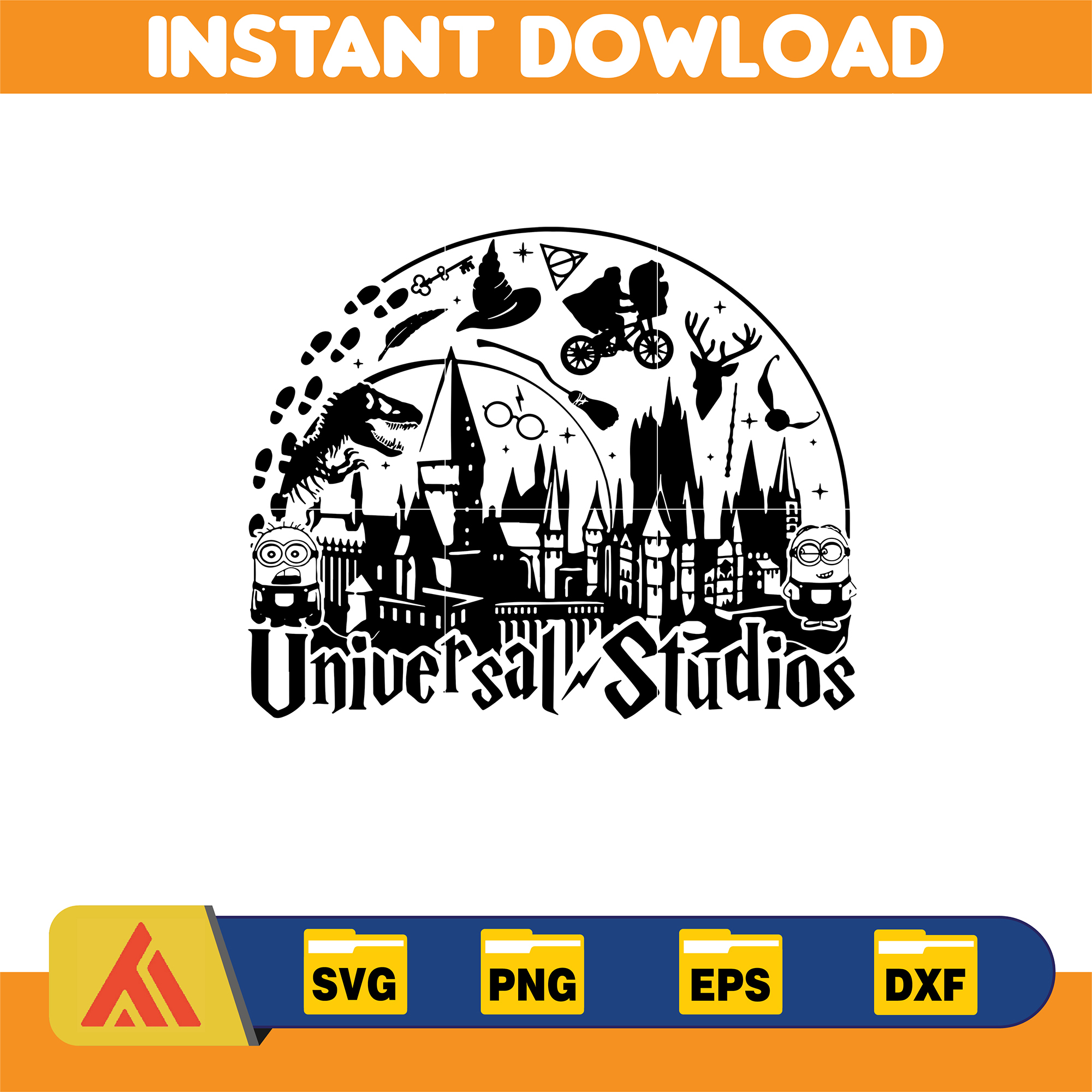 Universal Studios Svg, Harry Universal Studios 2023 Svg, Fam - Inspire ...