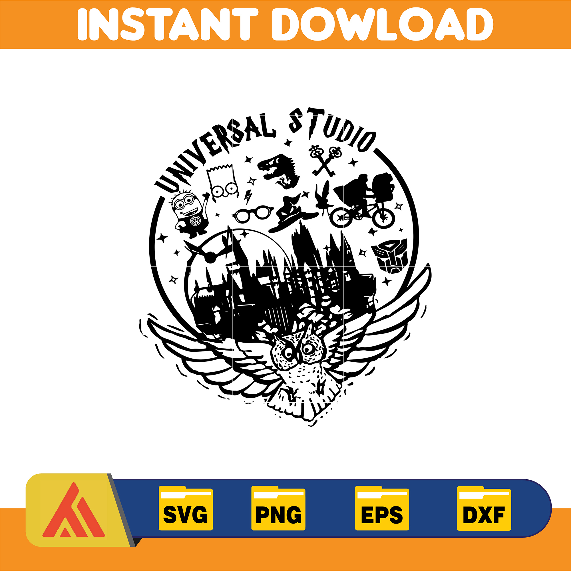 Universal Studios Svg, Harry Universal Studios 2023 Svg, Fam | Inspire ...