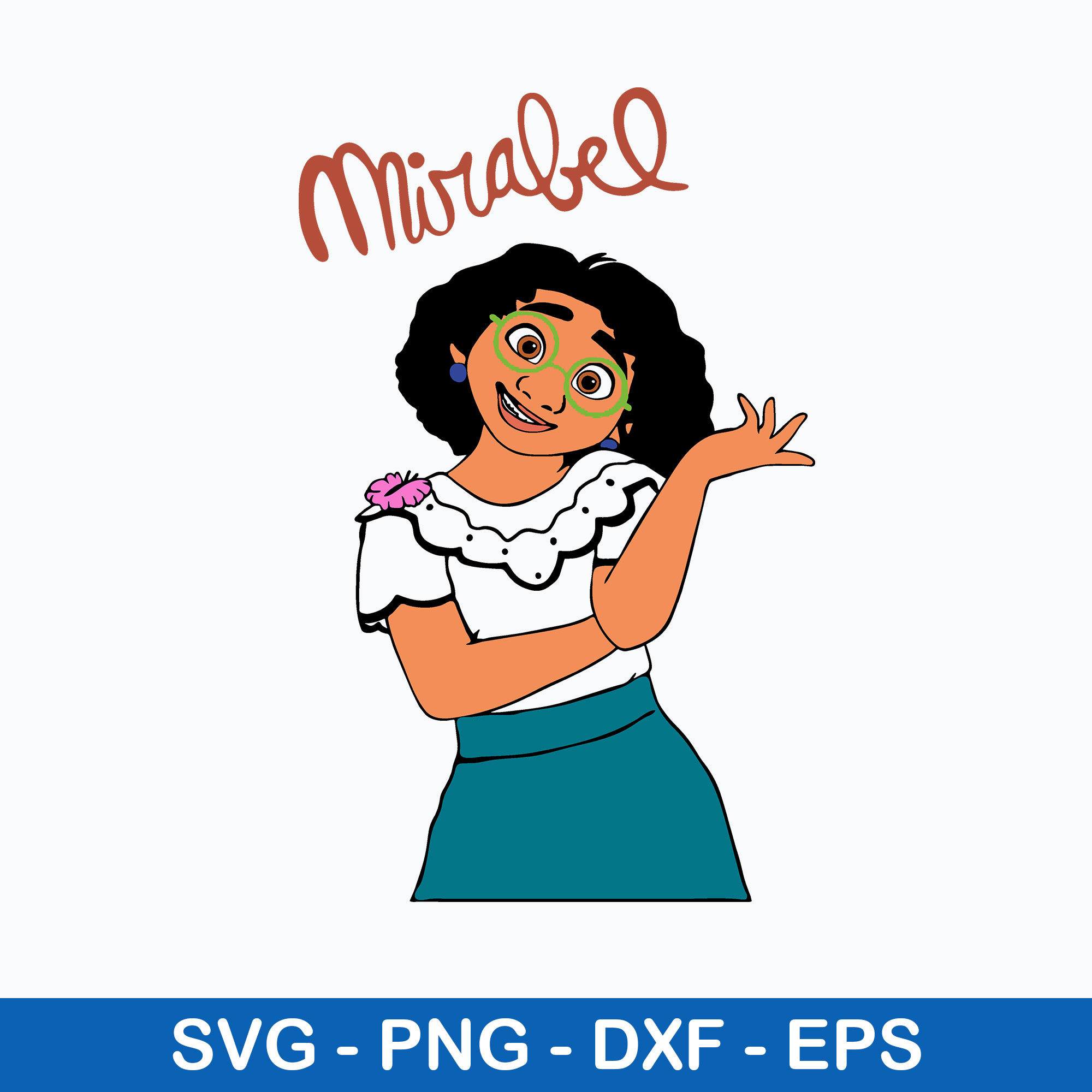 Encanto Mirabel Svg, Encato Svg, Disney Svg, Png Dxf Eps Fil | Inspire ...