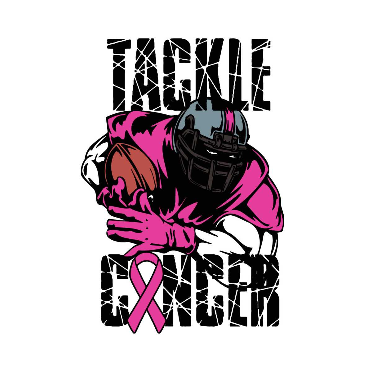 Tackle Cancer SVG, Breast Cancer Awareness Svg, Breast Cance | Inspire ...