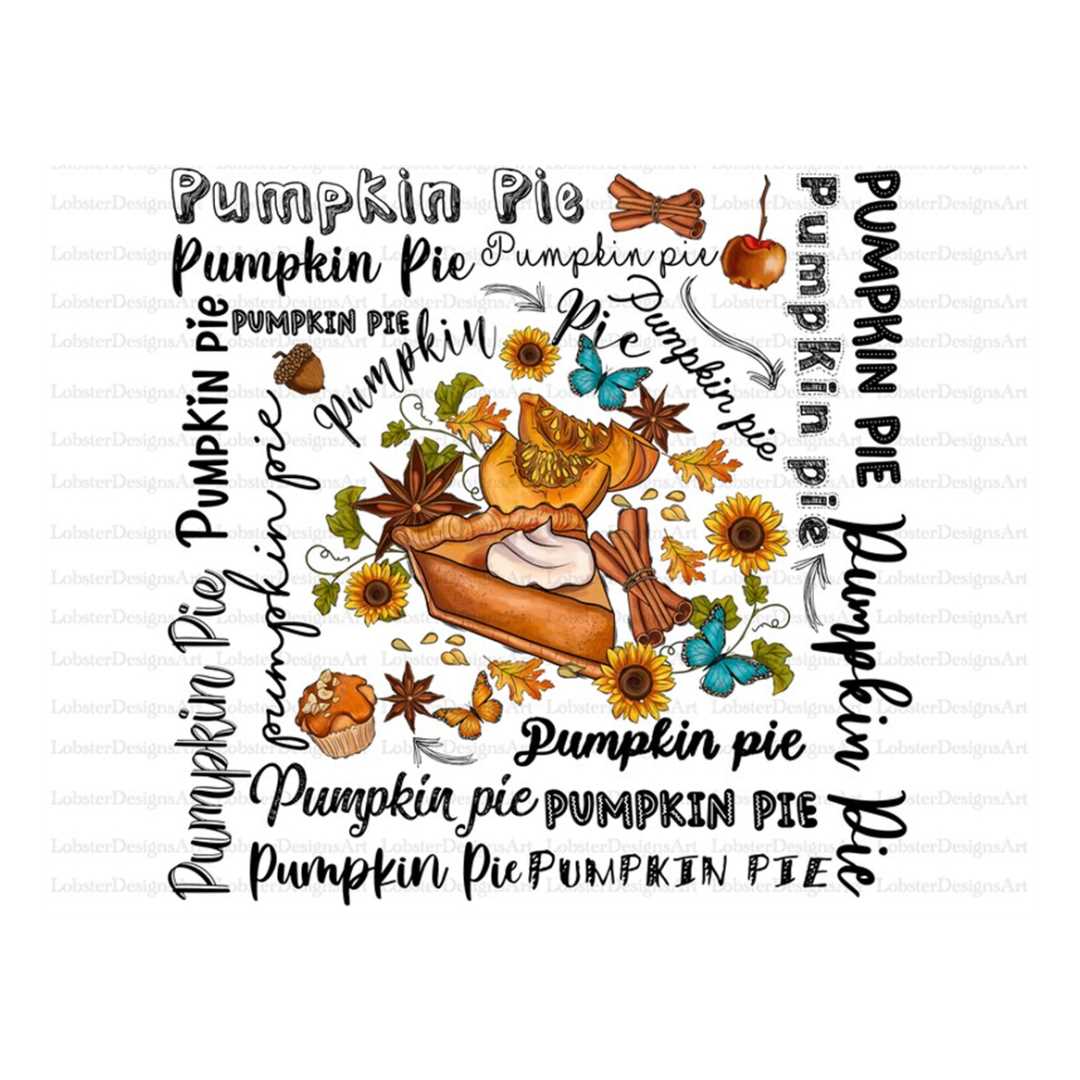 Pumpkin Pie PNG,Pumpkin Design Png File, Fall Png, Pumpkin P | Inspire ...
