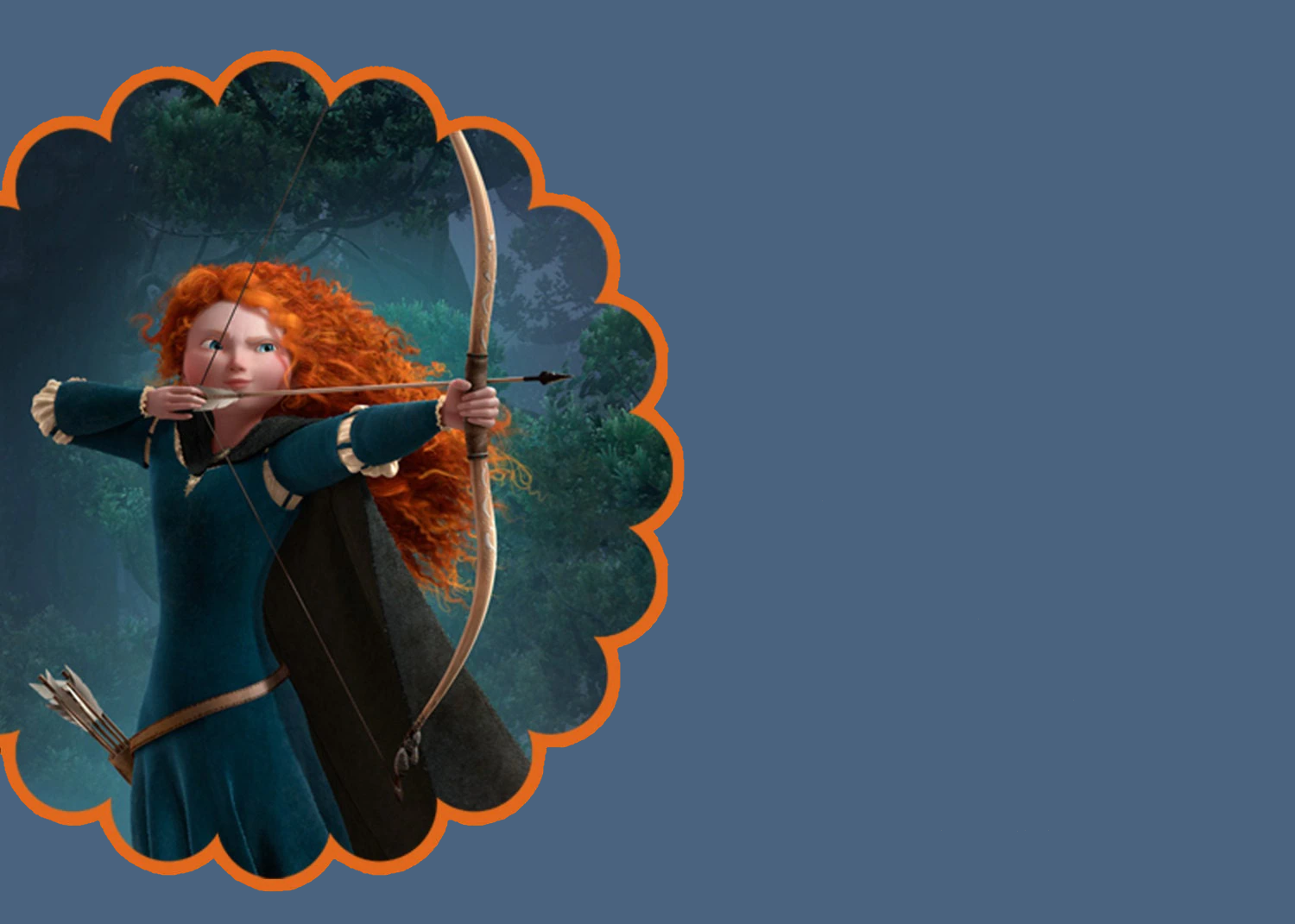 Brave Clipart, Merida PNG, Merida Instant Download, PNG prin - Inspire ...