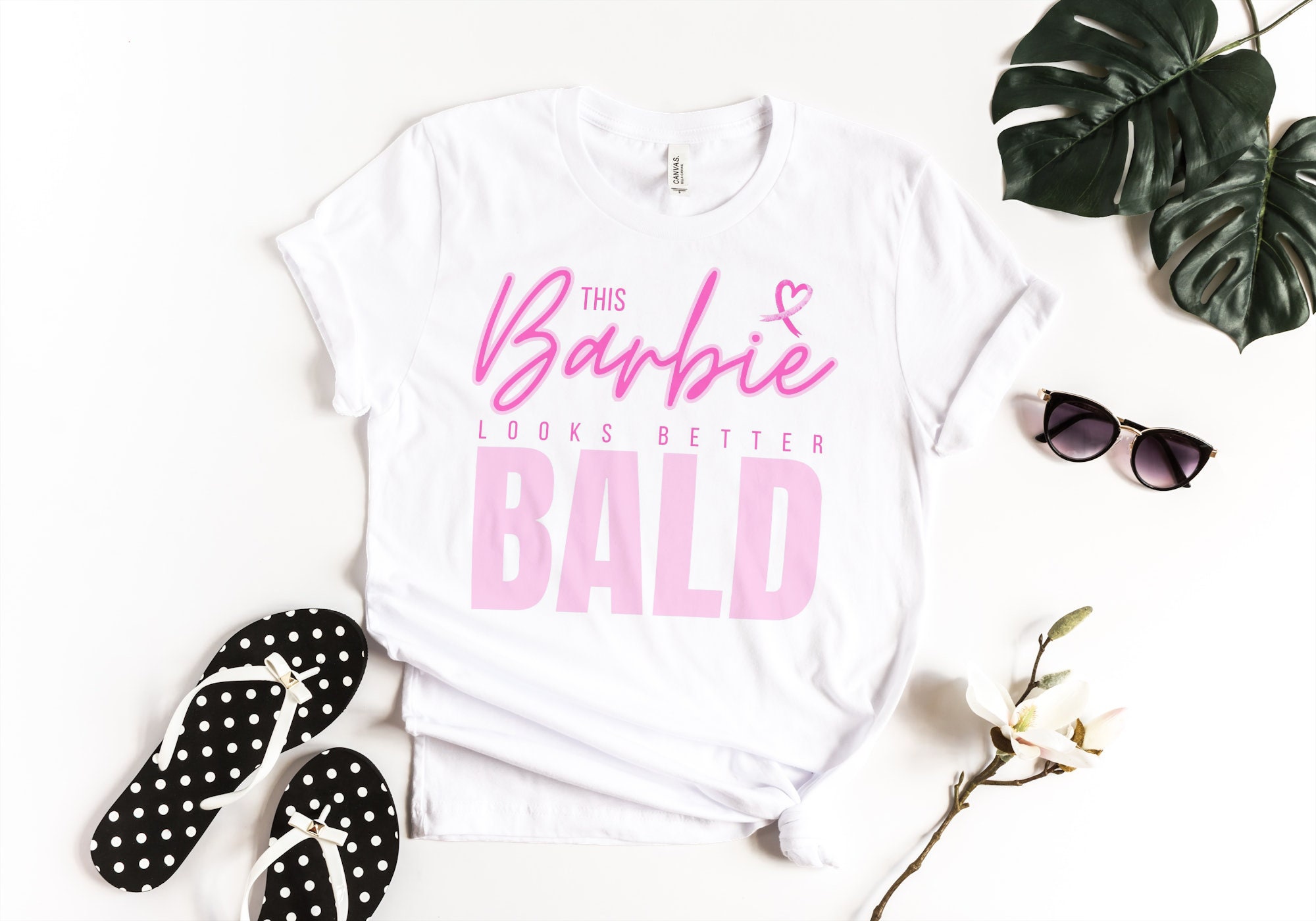 This Barbie Looks Better BALD, Unisex Softstyle Graphic T-Sh | Inspire ...
