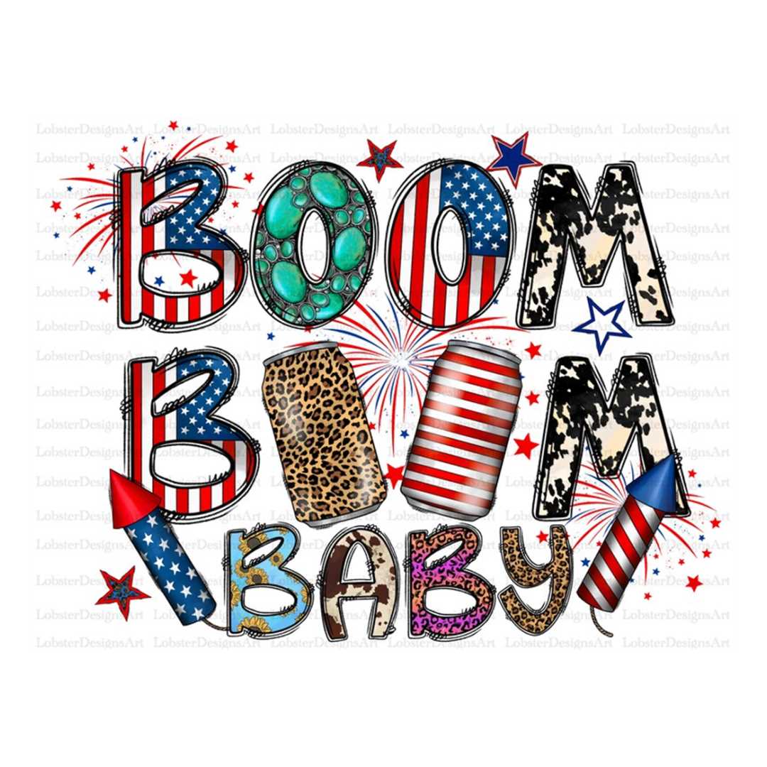 Boom Boom Baby Sublimation Design Png, Boom Png, 2022 Png, A - Inspire ...