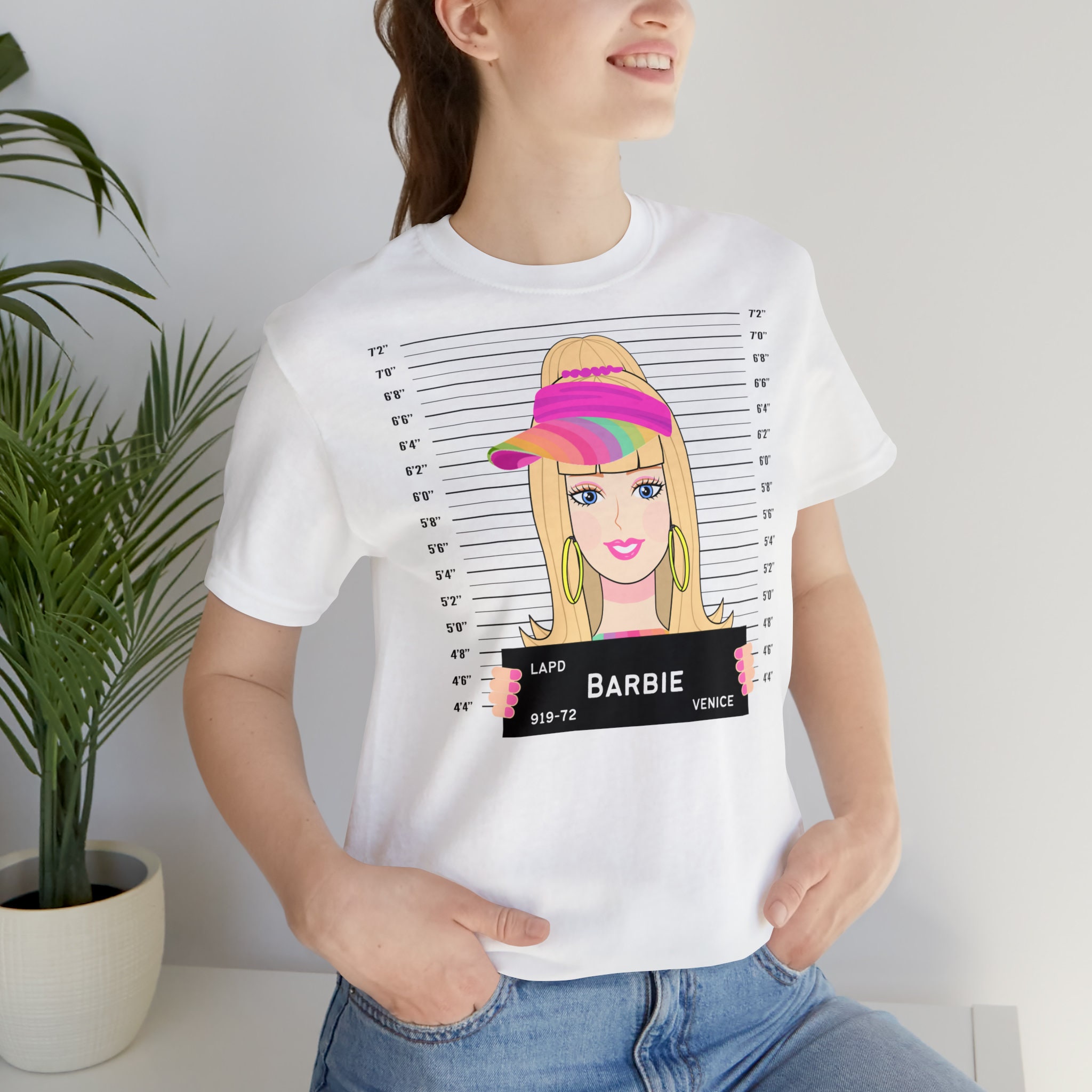 Barbie Inspired Rollerblade Jail Unisex Jersey Short Sleeve | Inspire ...