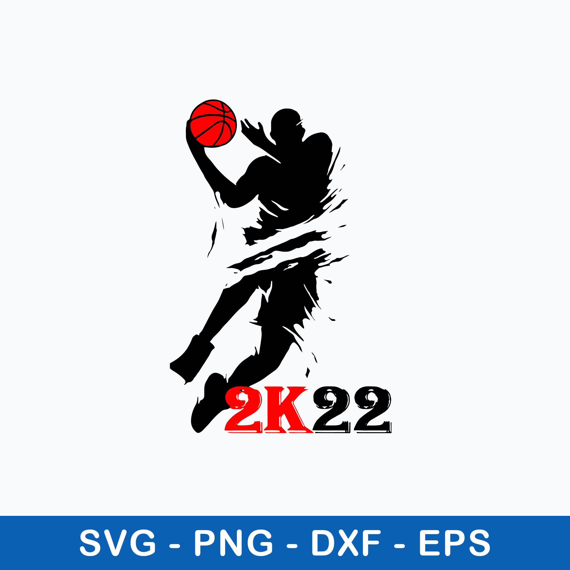 Nba 2K22 Basketball Video Game Series Svg, Png, Dxf Eps File - Inspire ...
