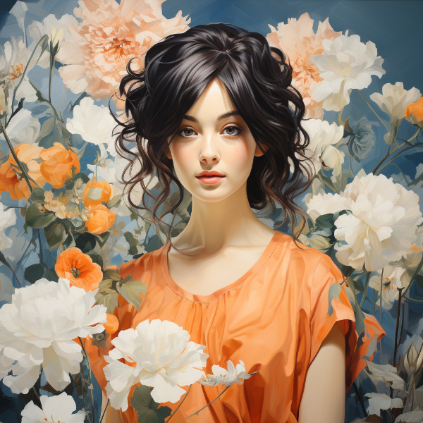 Floral Reverie in Vintage Hues - Inspire Uplift