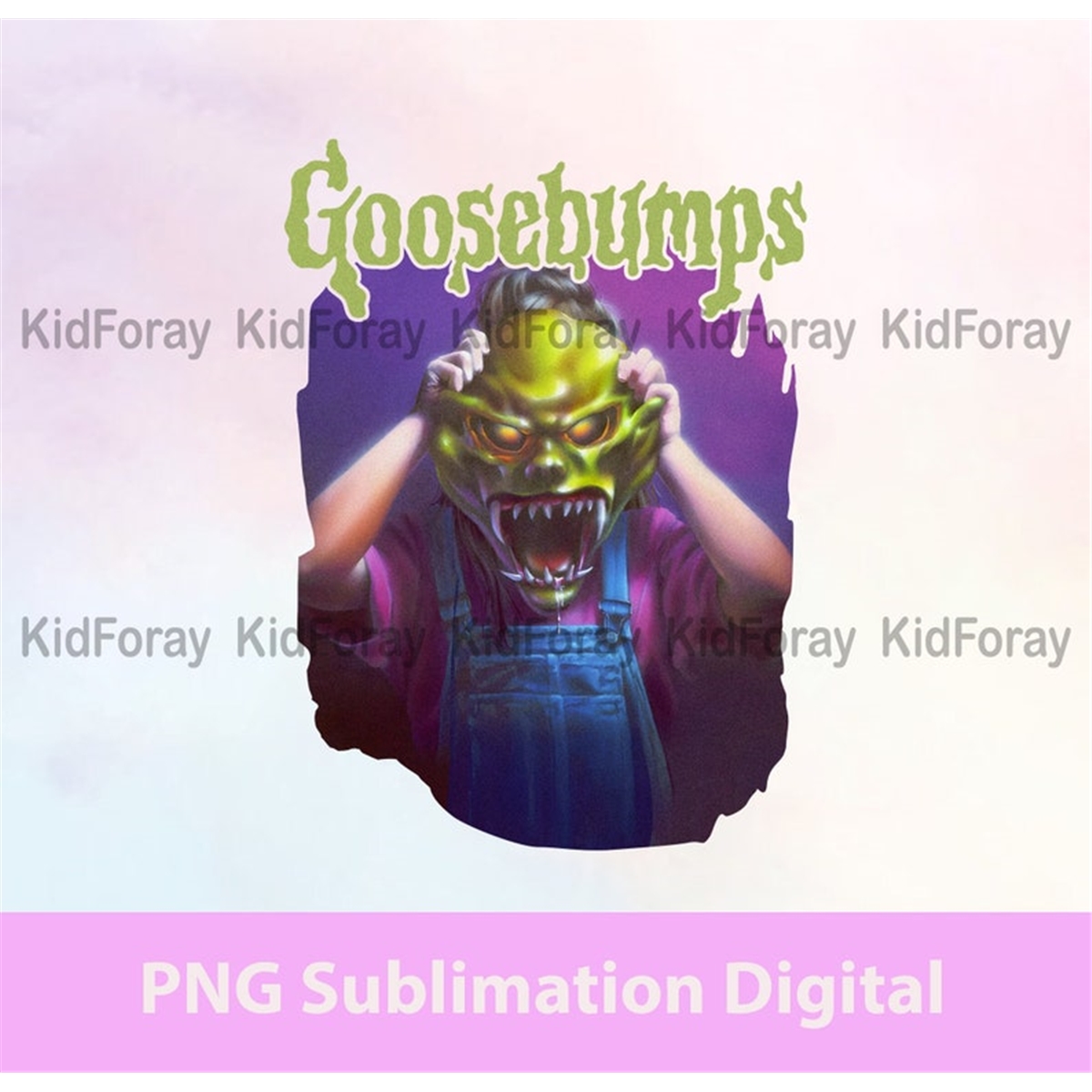 90s Goosebump PNG, Retro Halloween Ghost PNG, Vintage Scary - Inspire ...