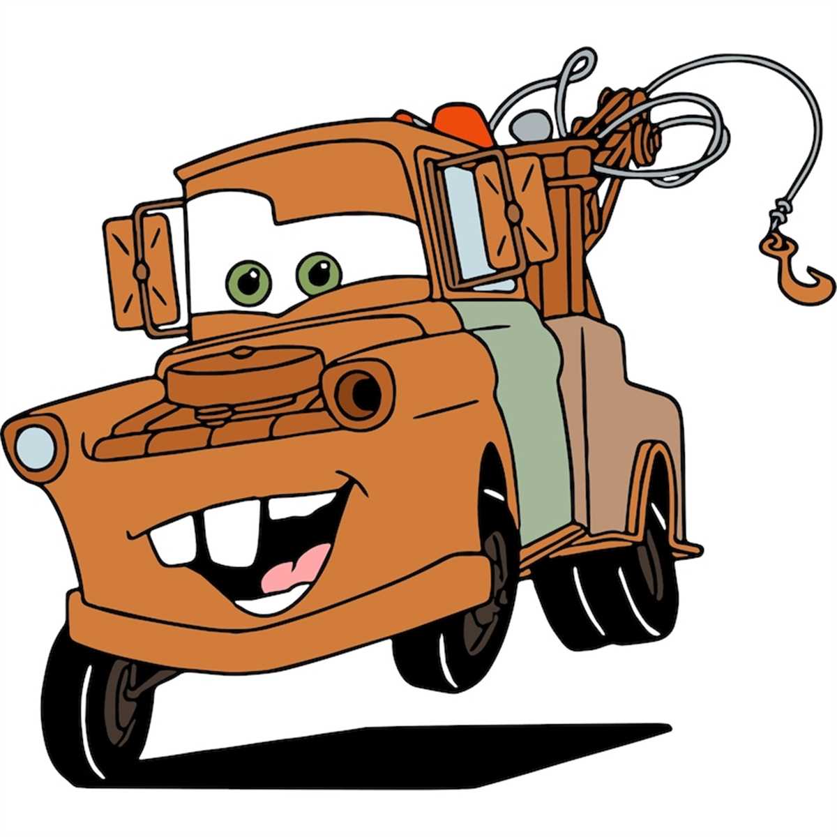 QualityPerfectionUS Digital Download - Cars Tow Mater - PNG, - Inspire ...