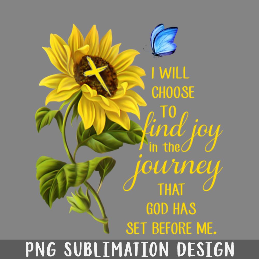 I Will Choose To Find Joy In The Journey Christian PNG Downl | Inspire ...