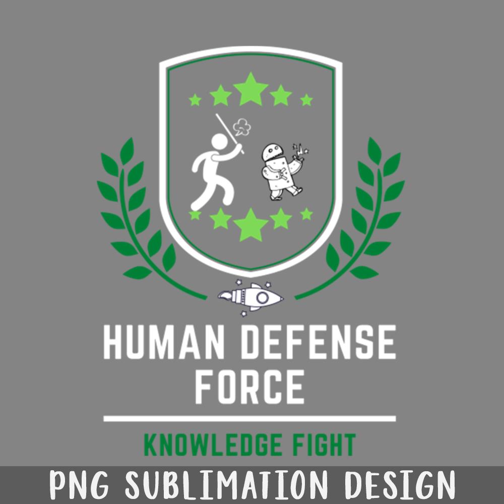 Human Defense Force PNG Download | Inspire Uplift