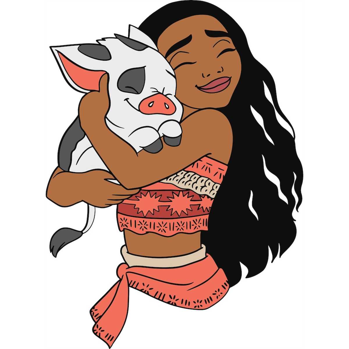 QualityPerfectionUS Digital Download - Moana and Pua - PNG, - Inspire ...