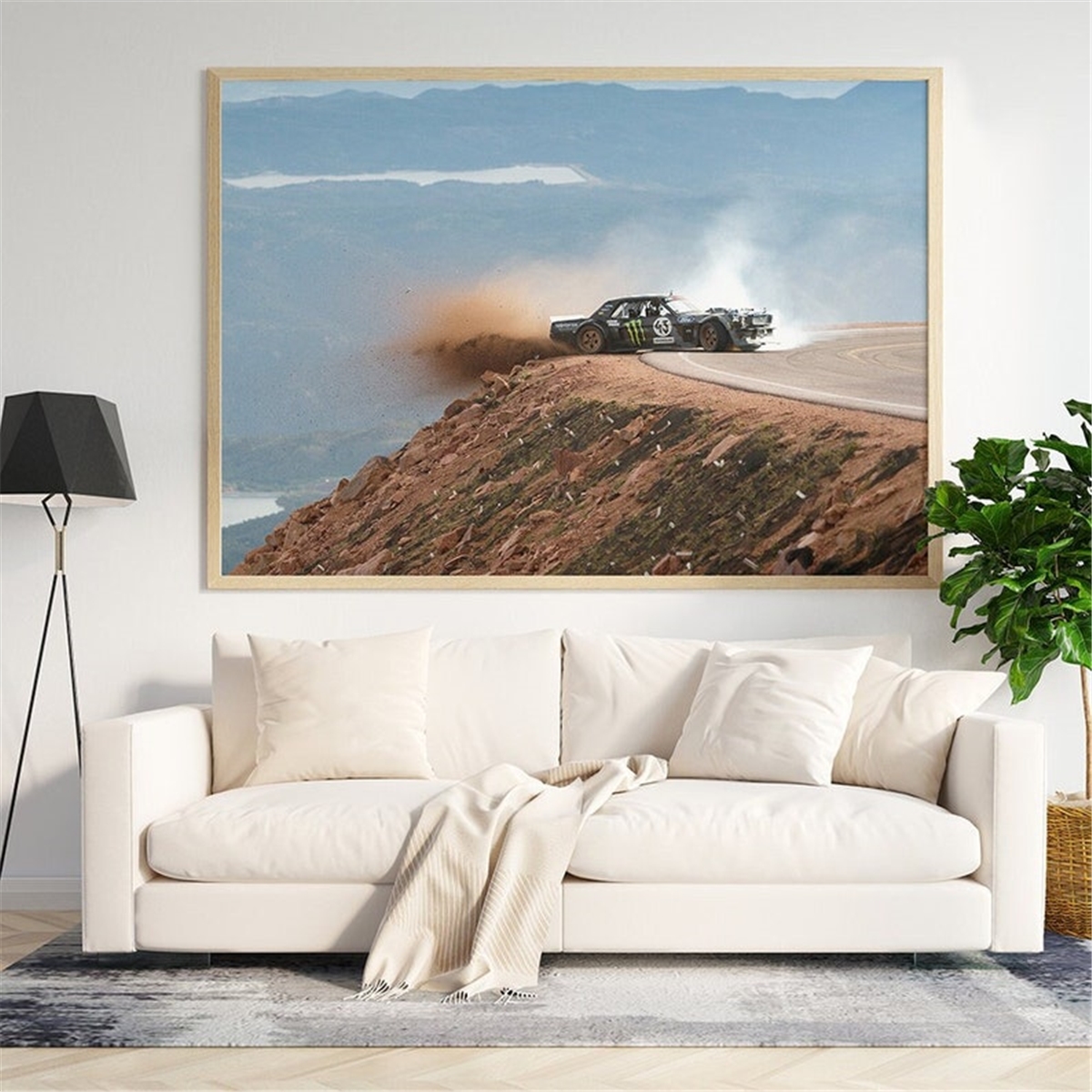 Drift Legend Ken Block Canvas Poster, Framed Canvas, Wall Ar | Inspire ...