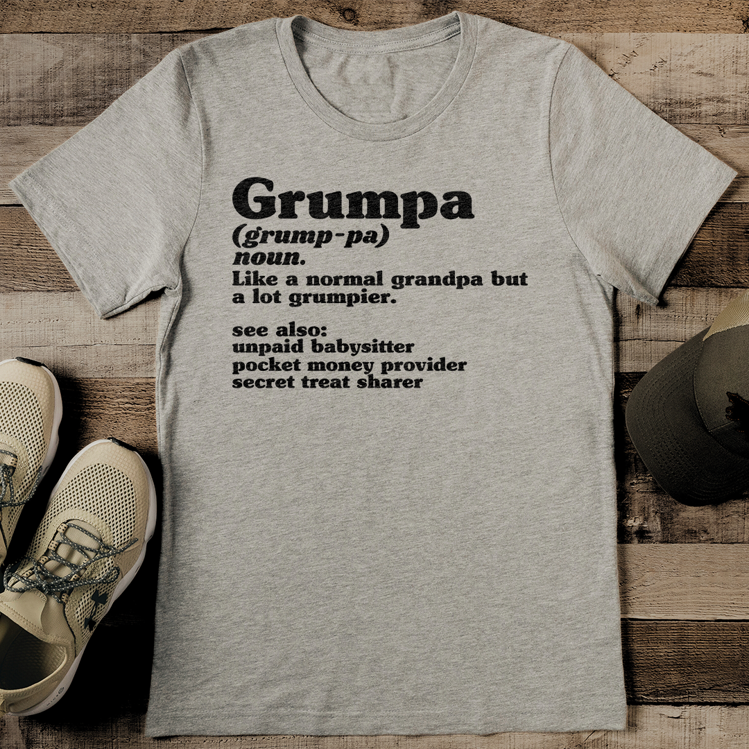 Like A Normal Grandpa But A Lot Grumpier Tee - Inspire Uplift