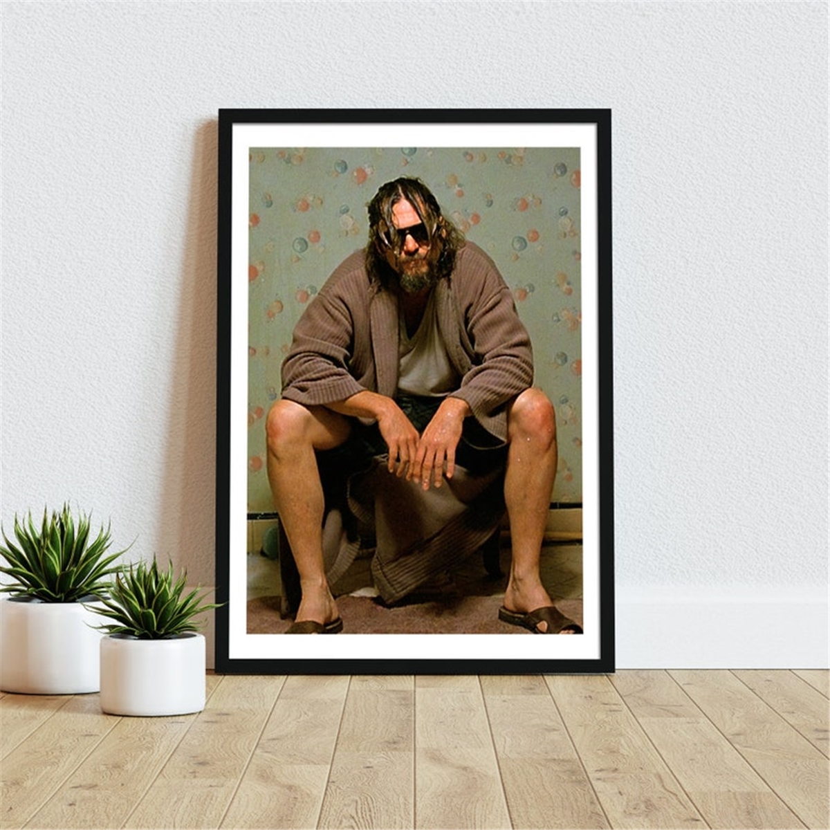 Big Lebowski Bathroom Art Funny Bathroom Poster Canvas Wall | Inspire ...