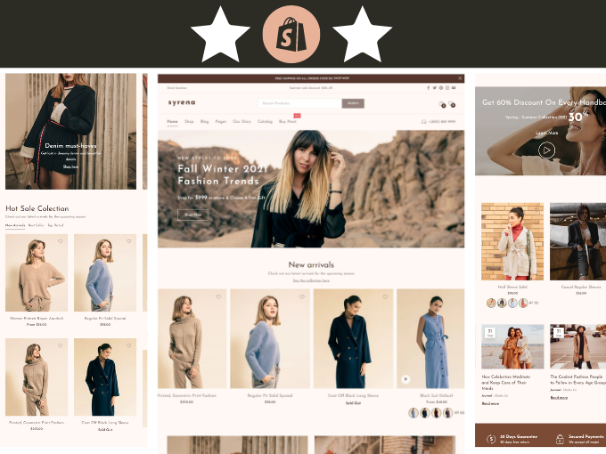 Syrena - MultiPurpose Fashion Responsive Shopify Theme - Inspire Uplift