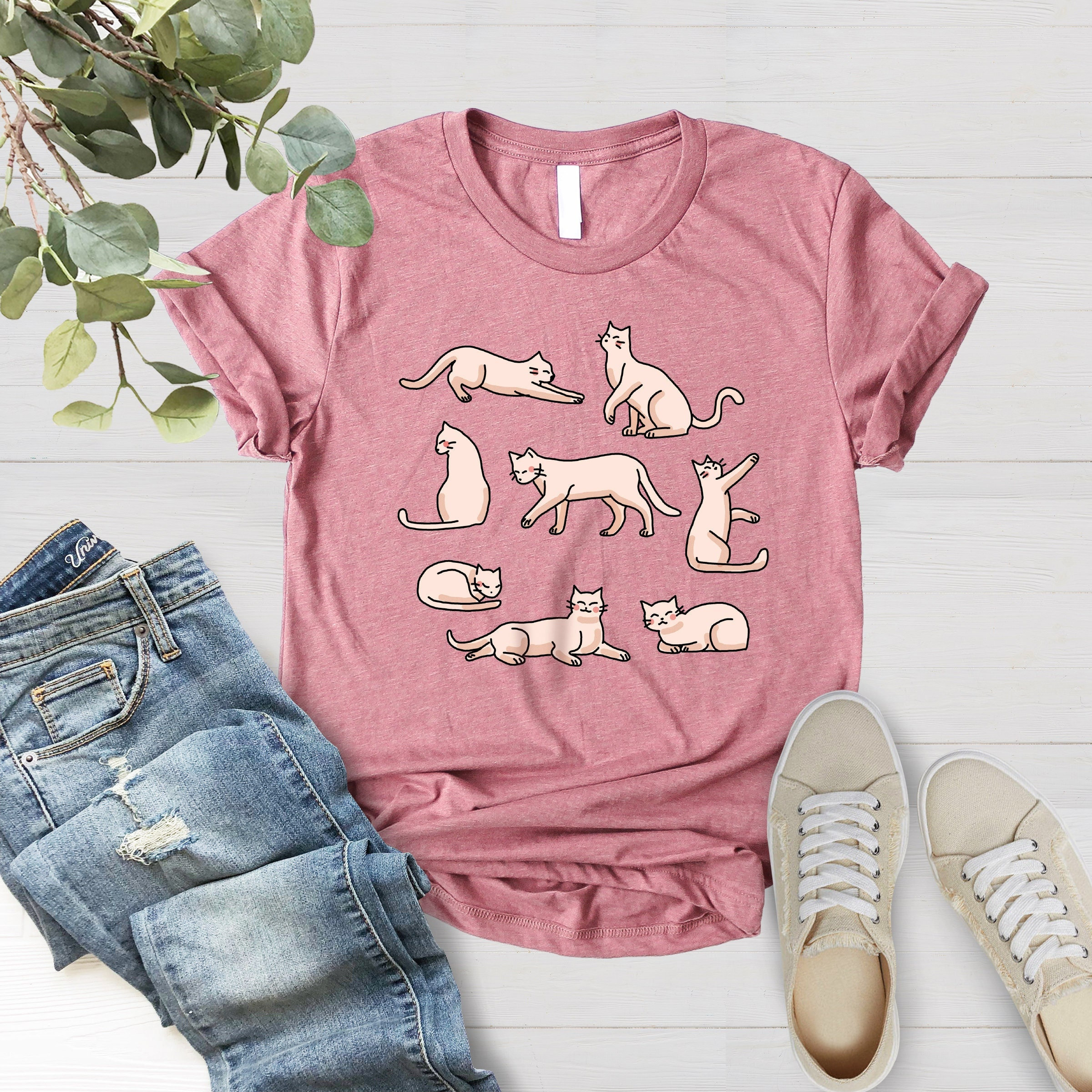 Cat Kitten Shirt, Cat Lovers Gift Shirt, Cat Mom Gifts, Ca | Inspire Uplift