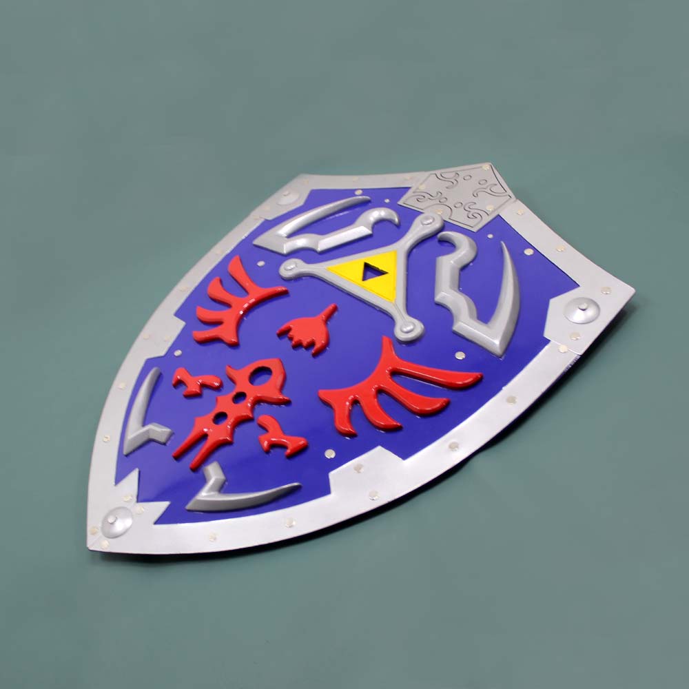 ZELDA TRIFORCE METAL SHIELD LINK VIDEO GAME AWAKENING TIME L | Inspire ...